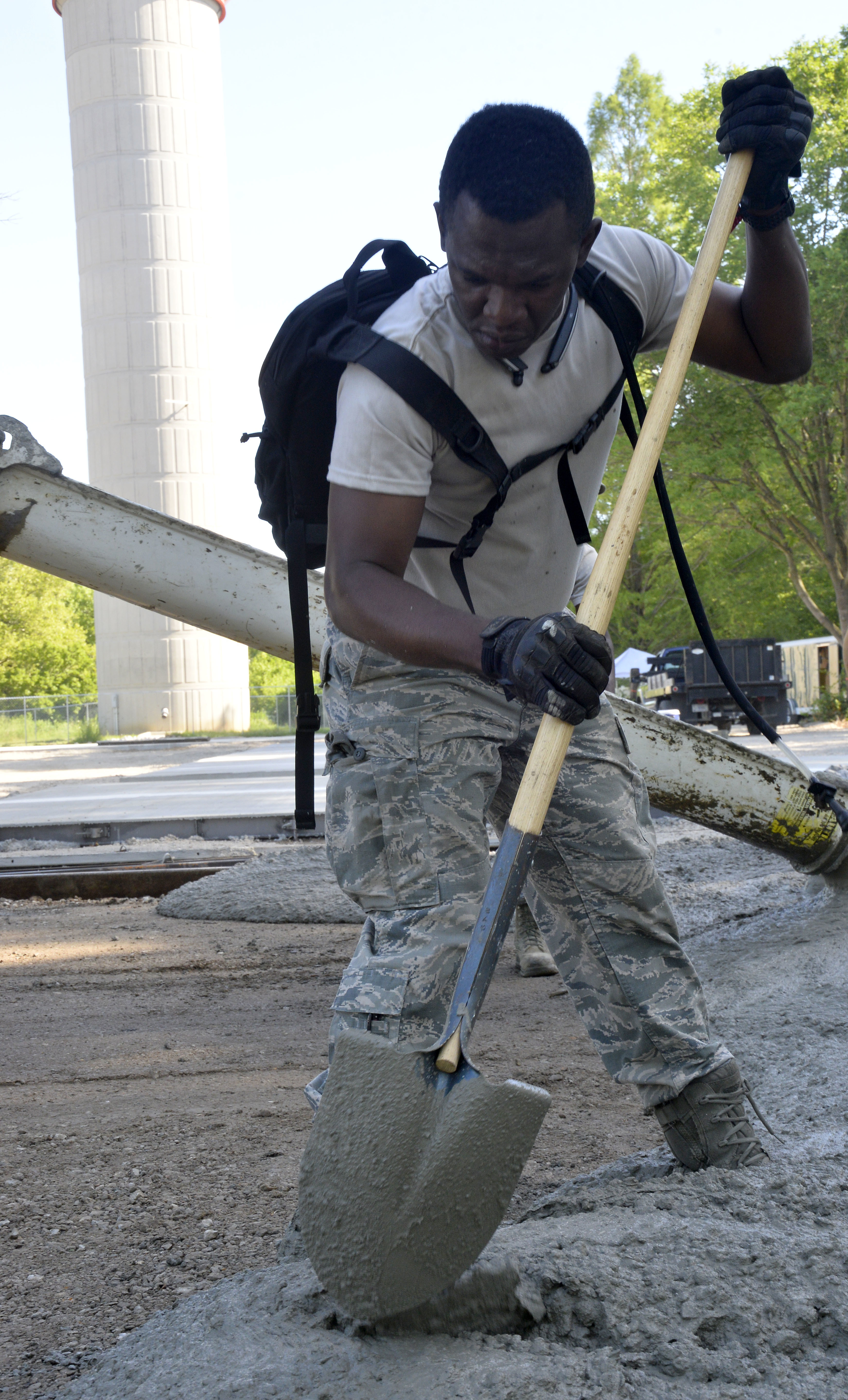 375th CES builds bare base exercise area > Scott Air Force Base > News