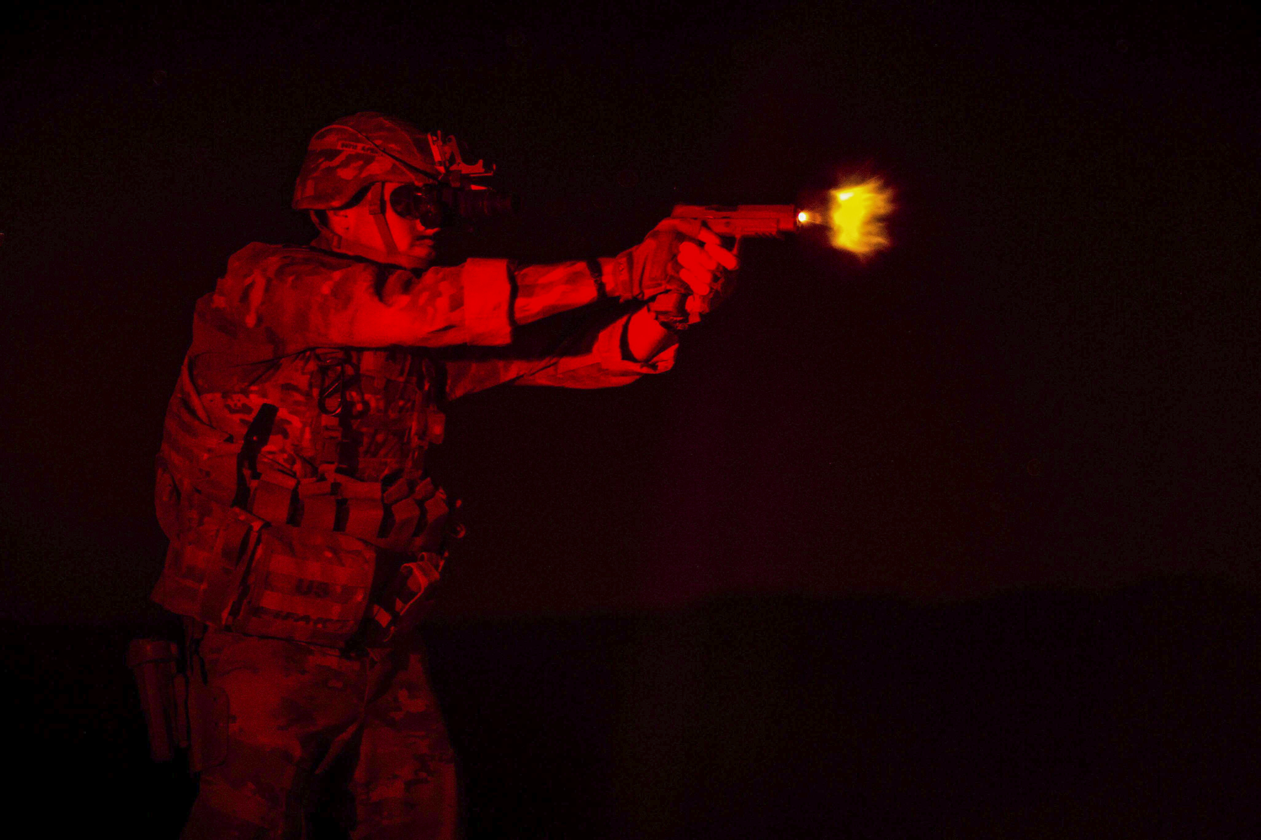 Night Fire | U.S. Department of War