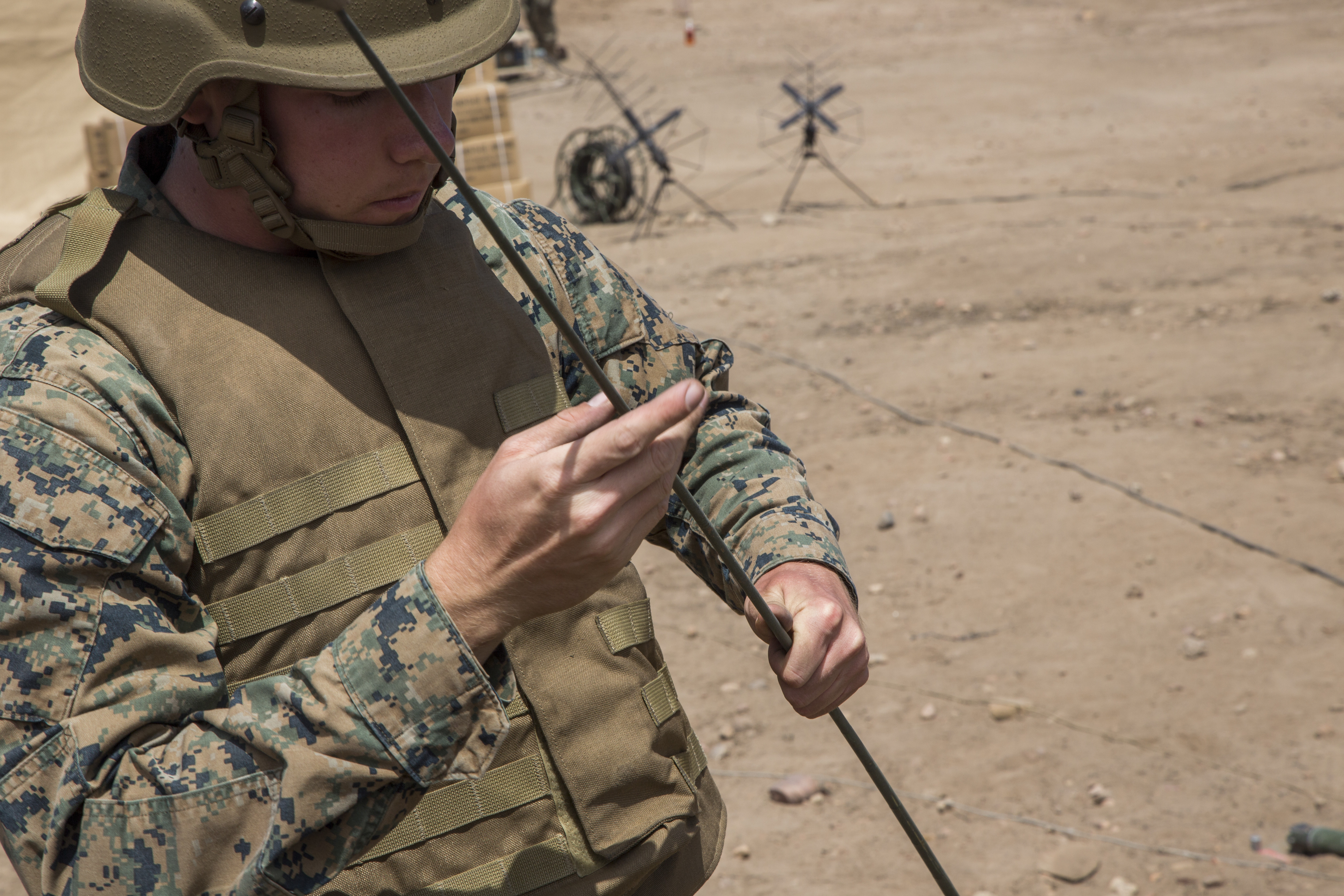 Communications squadron 48 hones skills during Communications Exercise ...