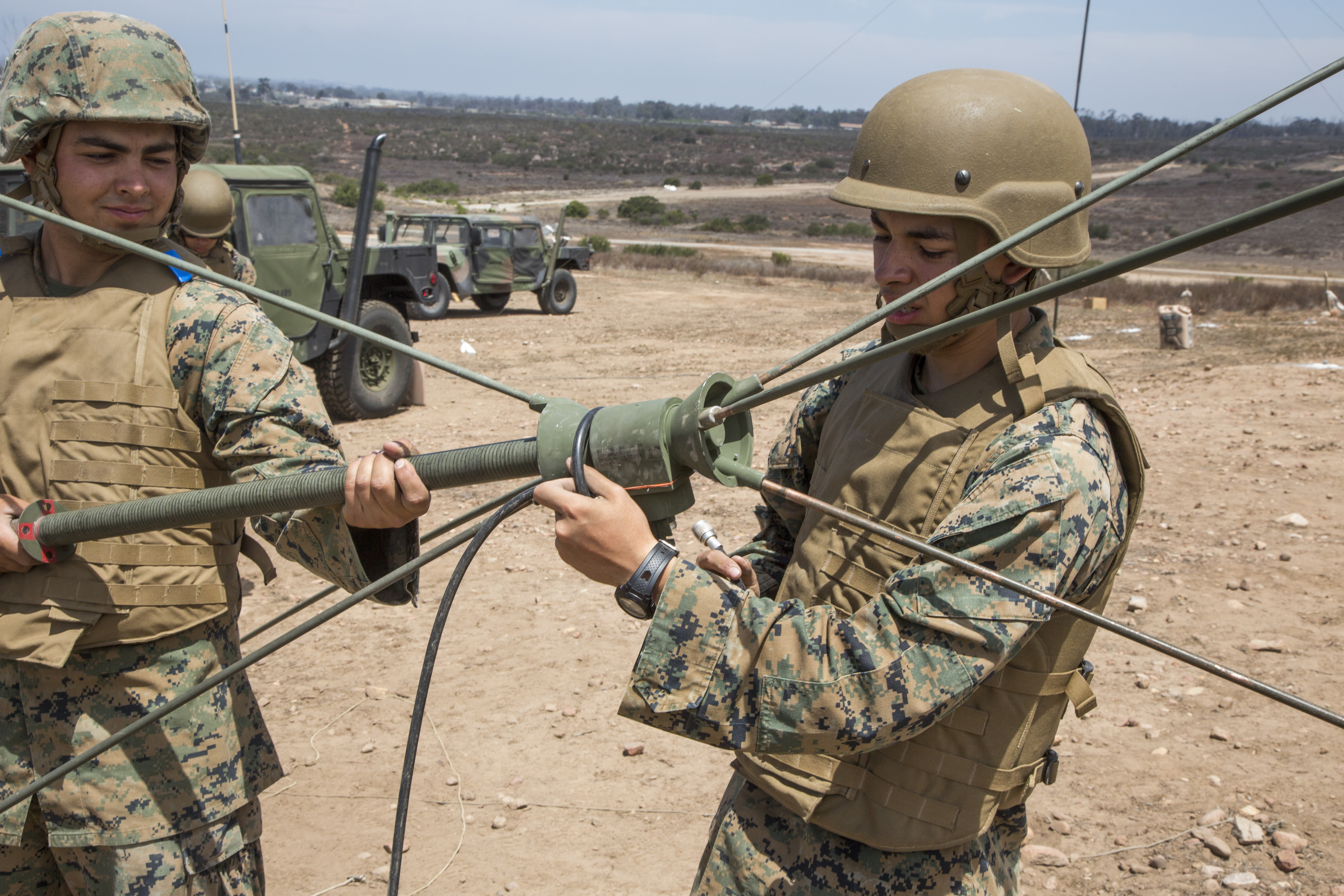 Communications squadron 48 hones skills during Communications Exercise ...