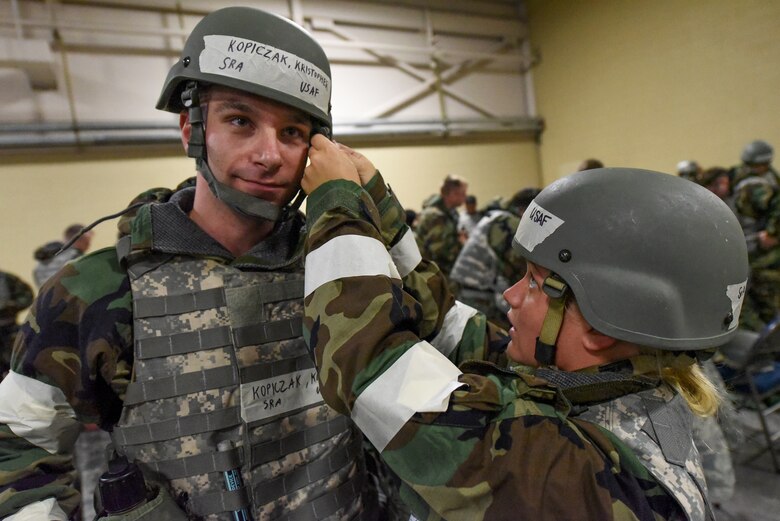 ATSO training reinforces use of protective gear > Air Education and ...