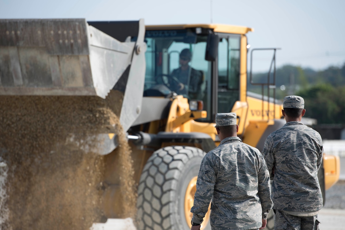 Repairing the field, one hole at a time > Air Force Civil Engineer ...