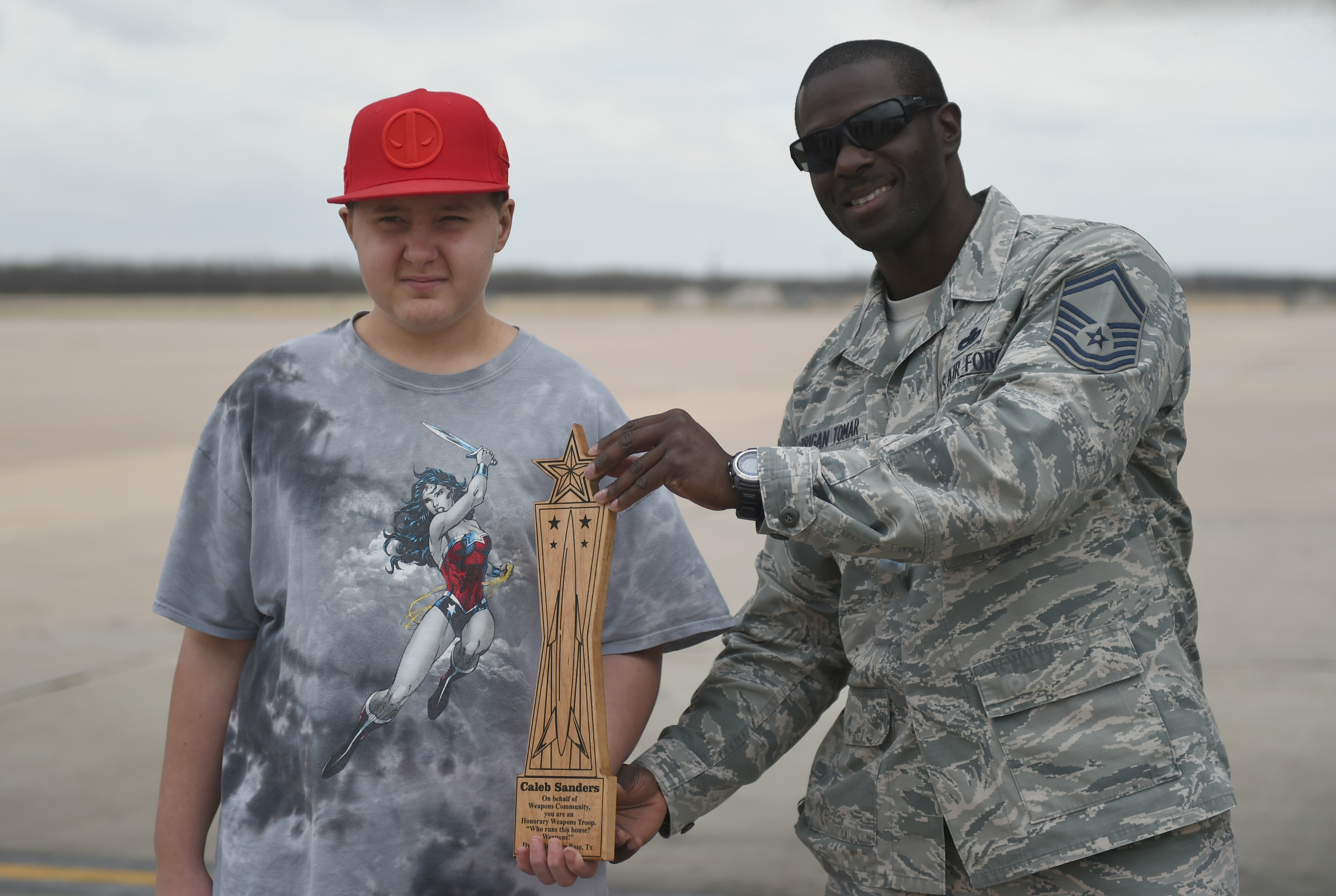 Abilene boy becomes Airman for a day > Dyess Air Force Base > News