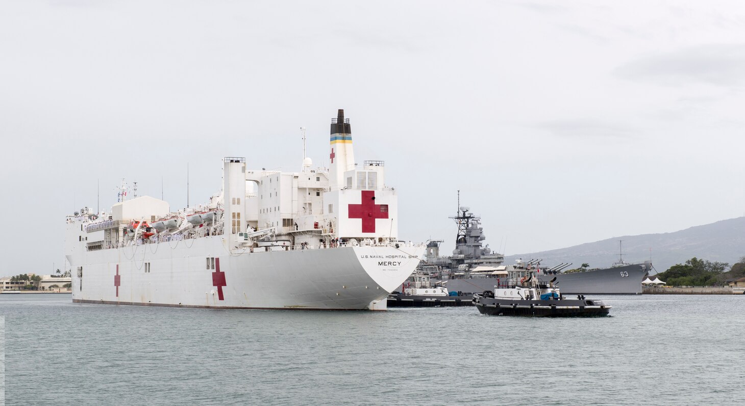 USNS Mercy Arrives in Hawaii, En Route for Pacific Partnership 2018 ...