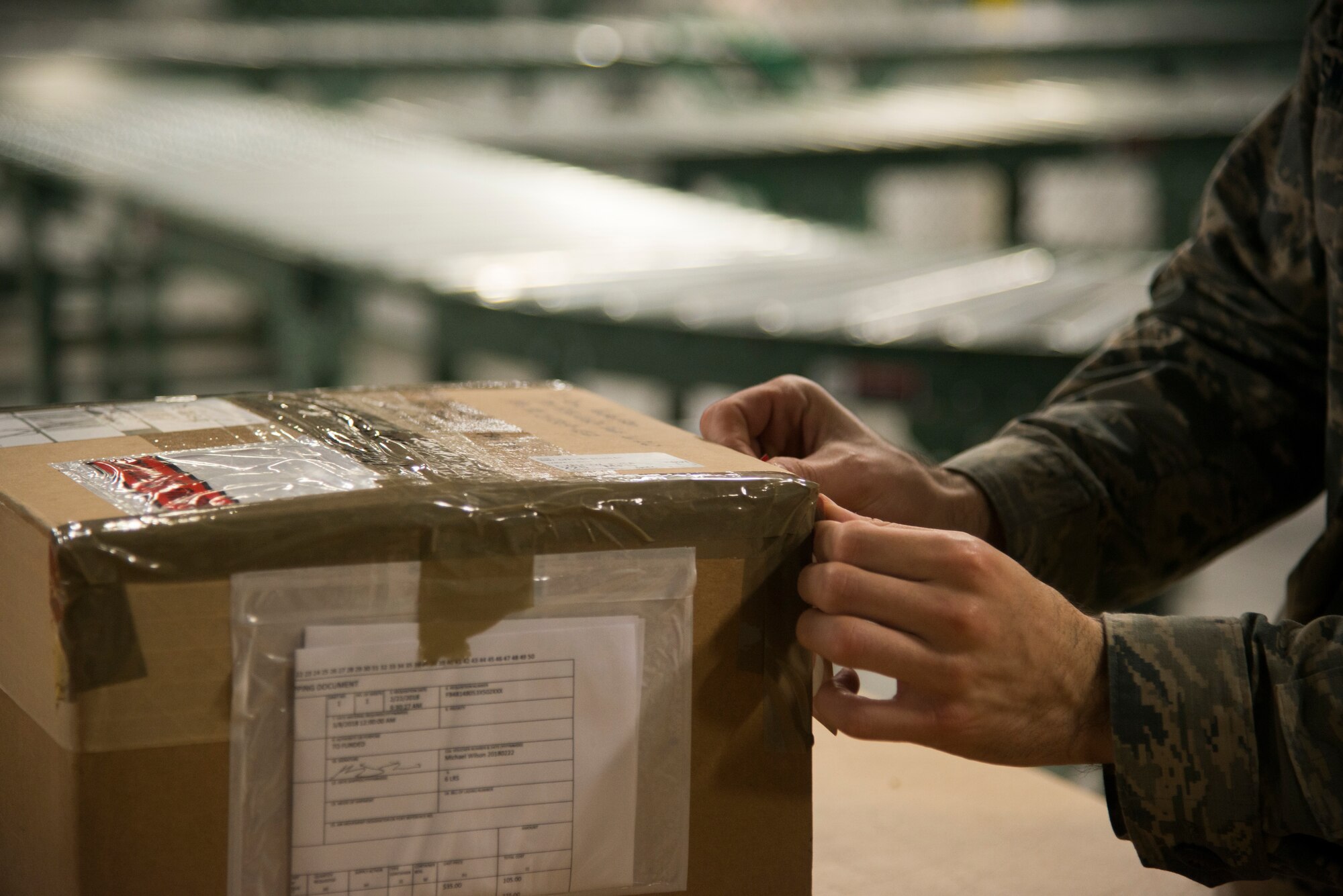 Global reach: Logistics Airmen play key role in receiving and shipping ...