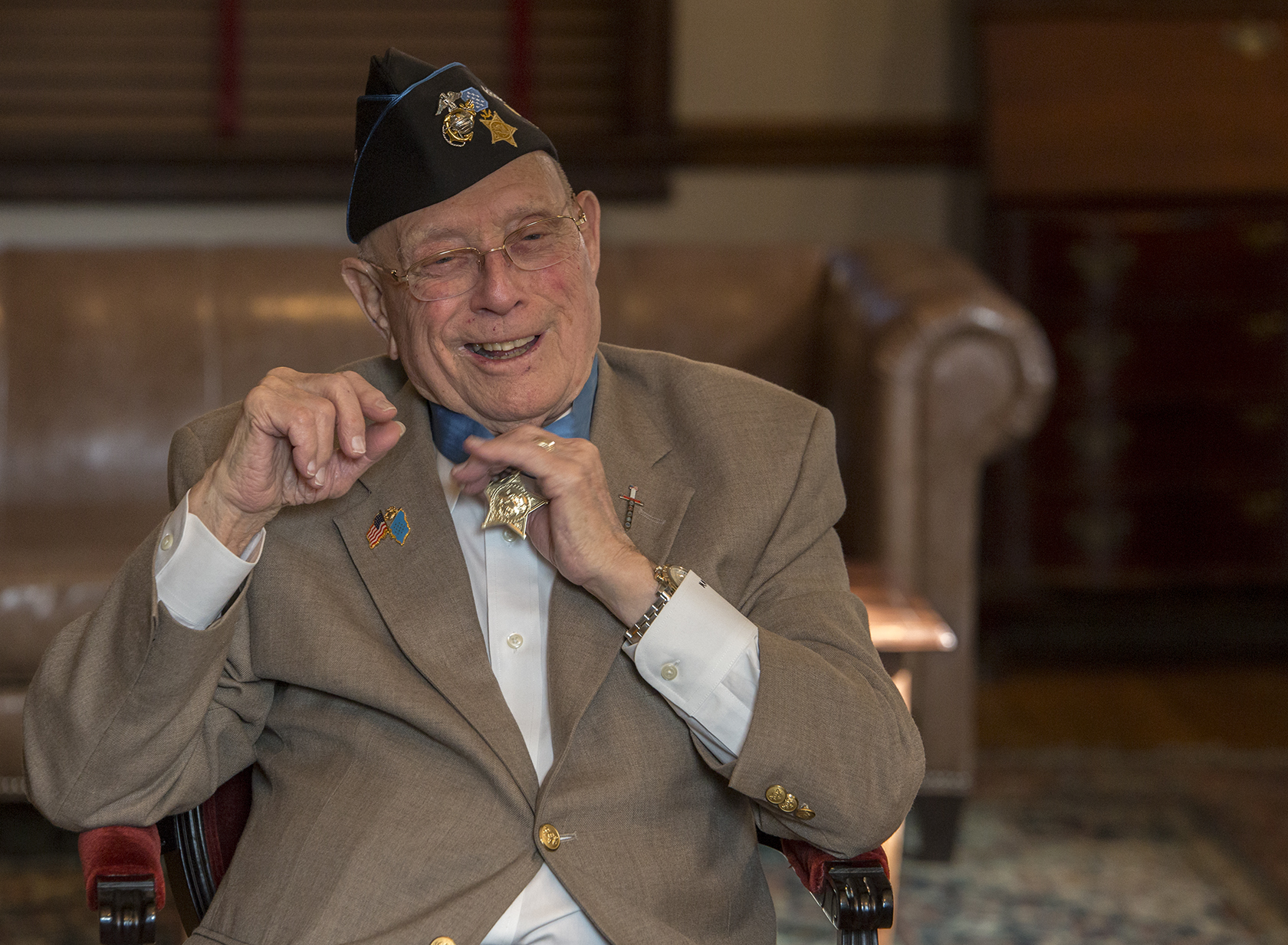 NAS Meridian Welcomes Medal of Honor recipient > United States Navy ...