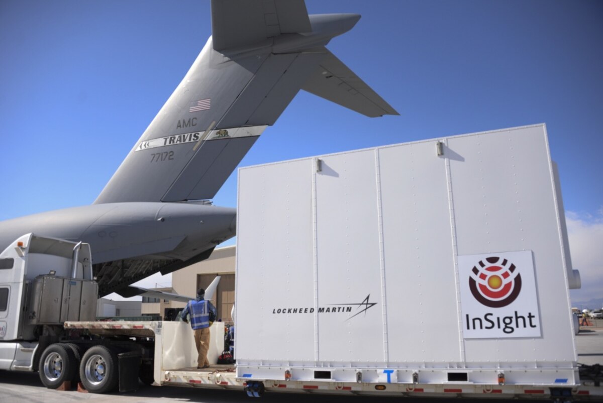 Travis delivers NASA InSight Spacecraft > Travis Air Force Base > Display