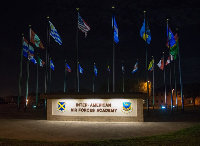 Circle of Flags at IAAFA
