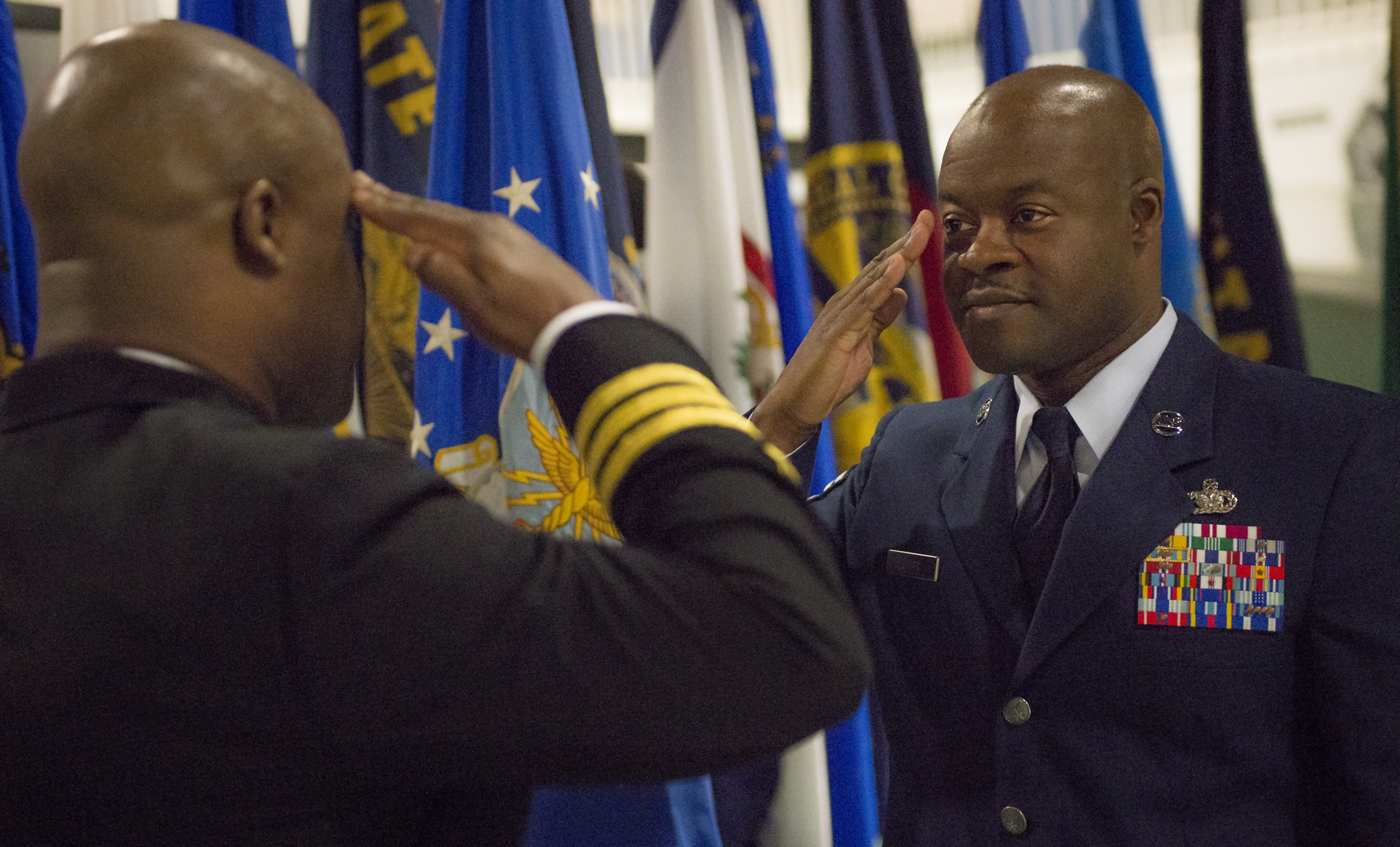 Twin helps brother with final Air Force salute > Eglin Air Force Base ...