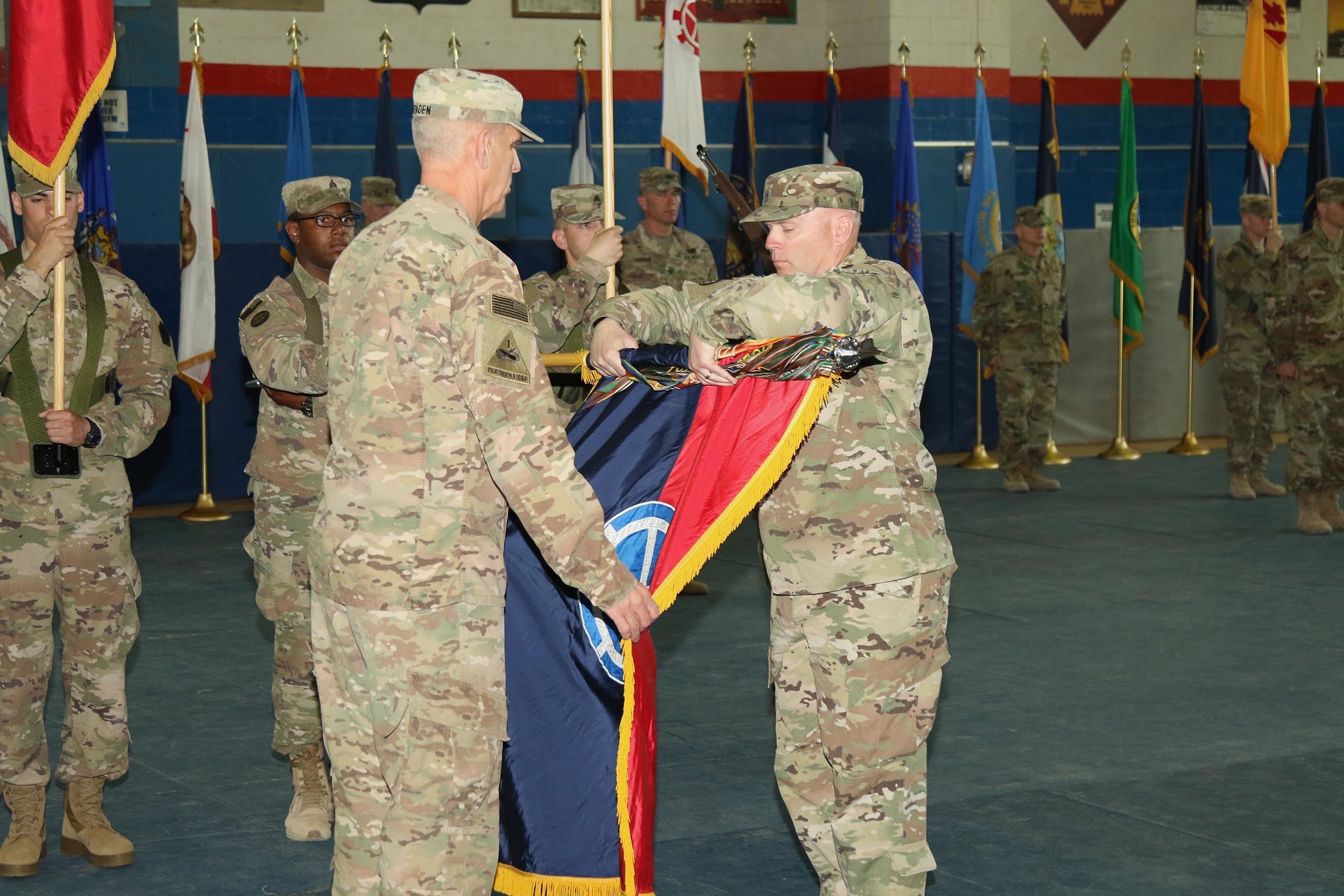 28th Infantry takes over Task Force Spartan > U.S. Army Central > News ...
