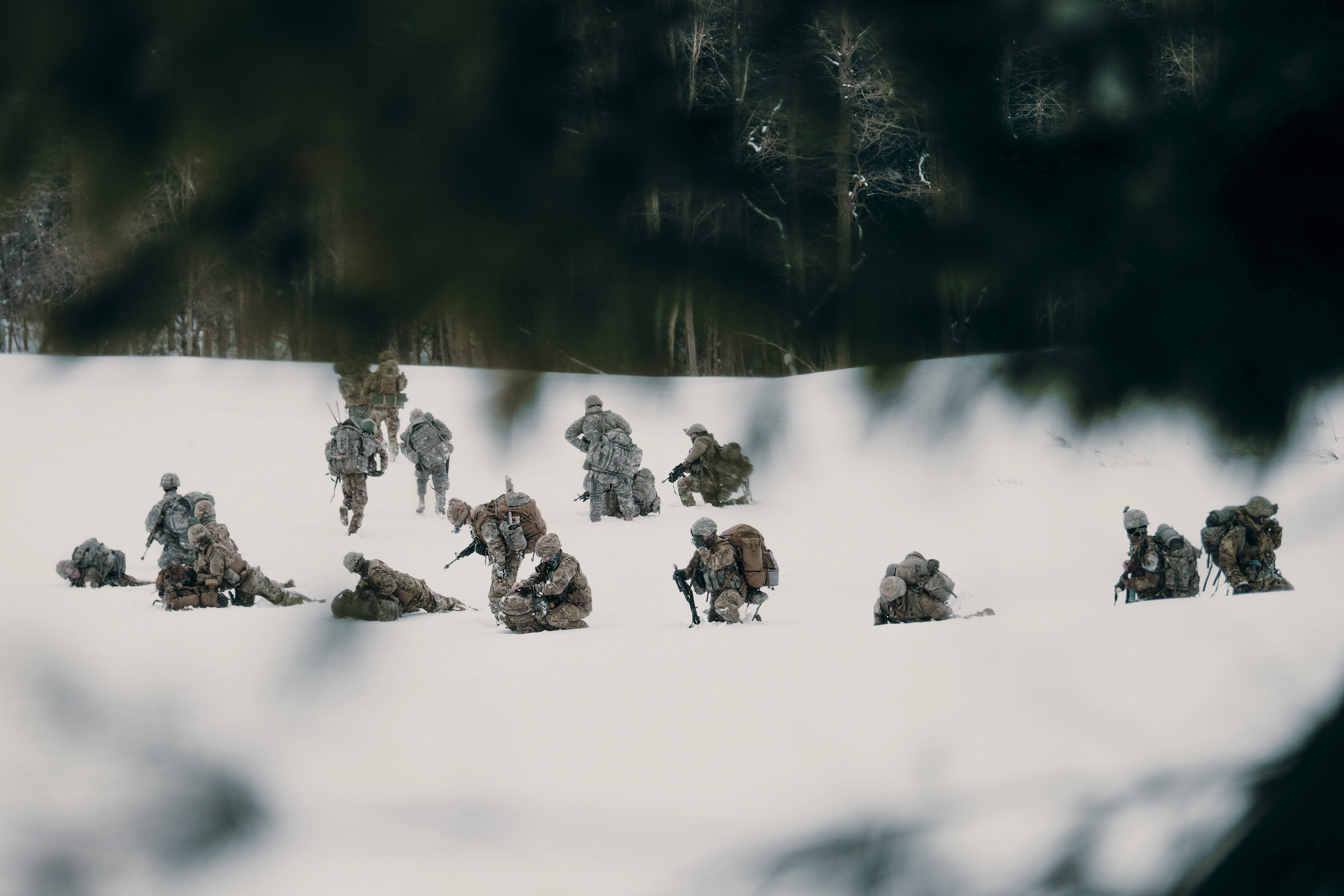 Snowy Setup | U.S. Department of War