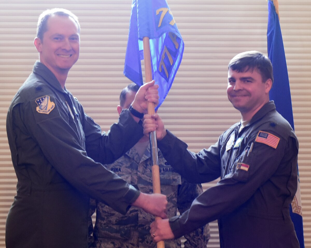 77th Air Refueling Squadron welcomes new commander > 916th Air ...