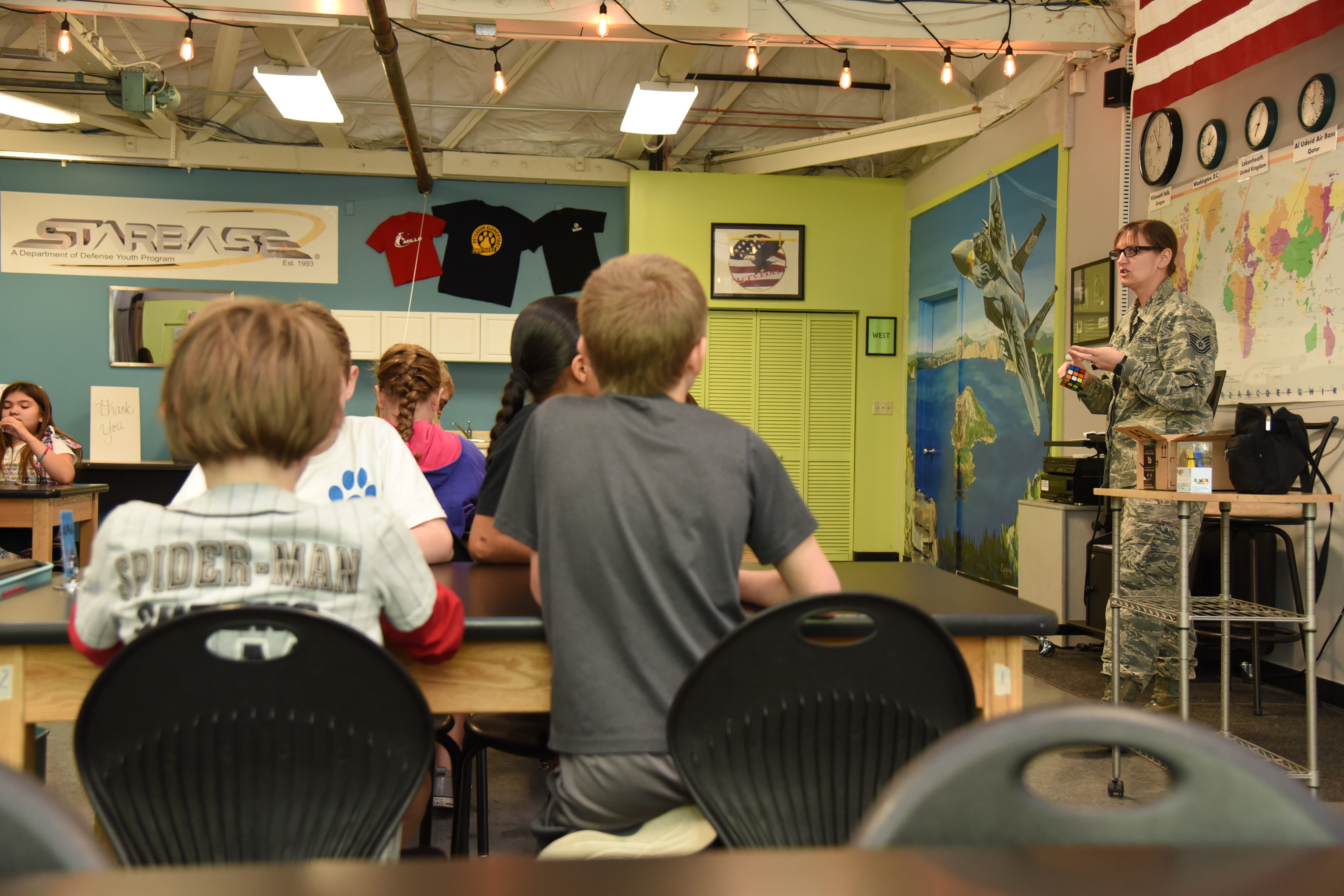 Airman Uses Rubik's Cube to Highlight STEM Education for Starbase ...