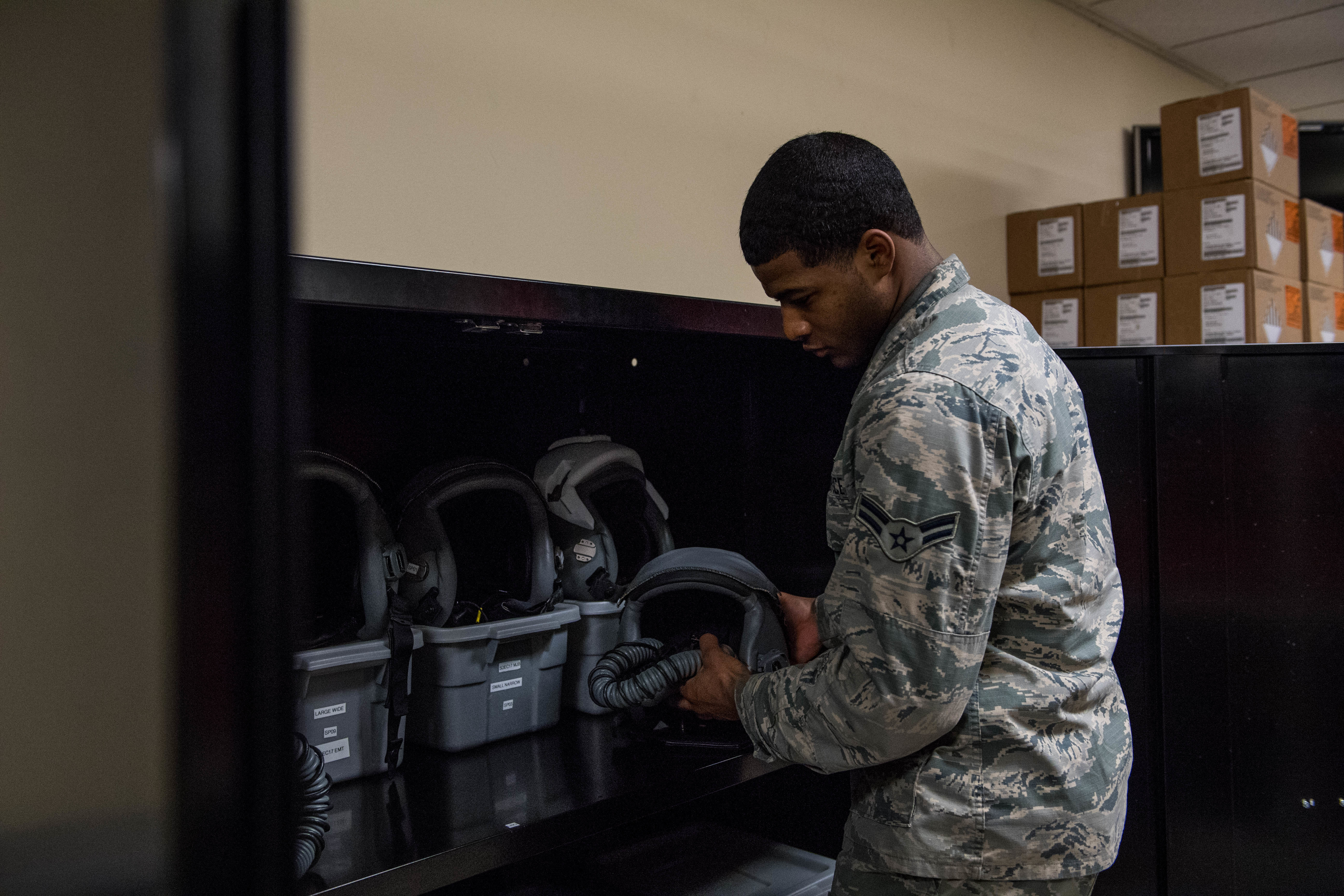 AFE: Protecting heads > Barksdale Air Force Base > Display