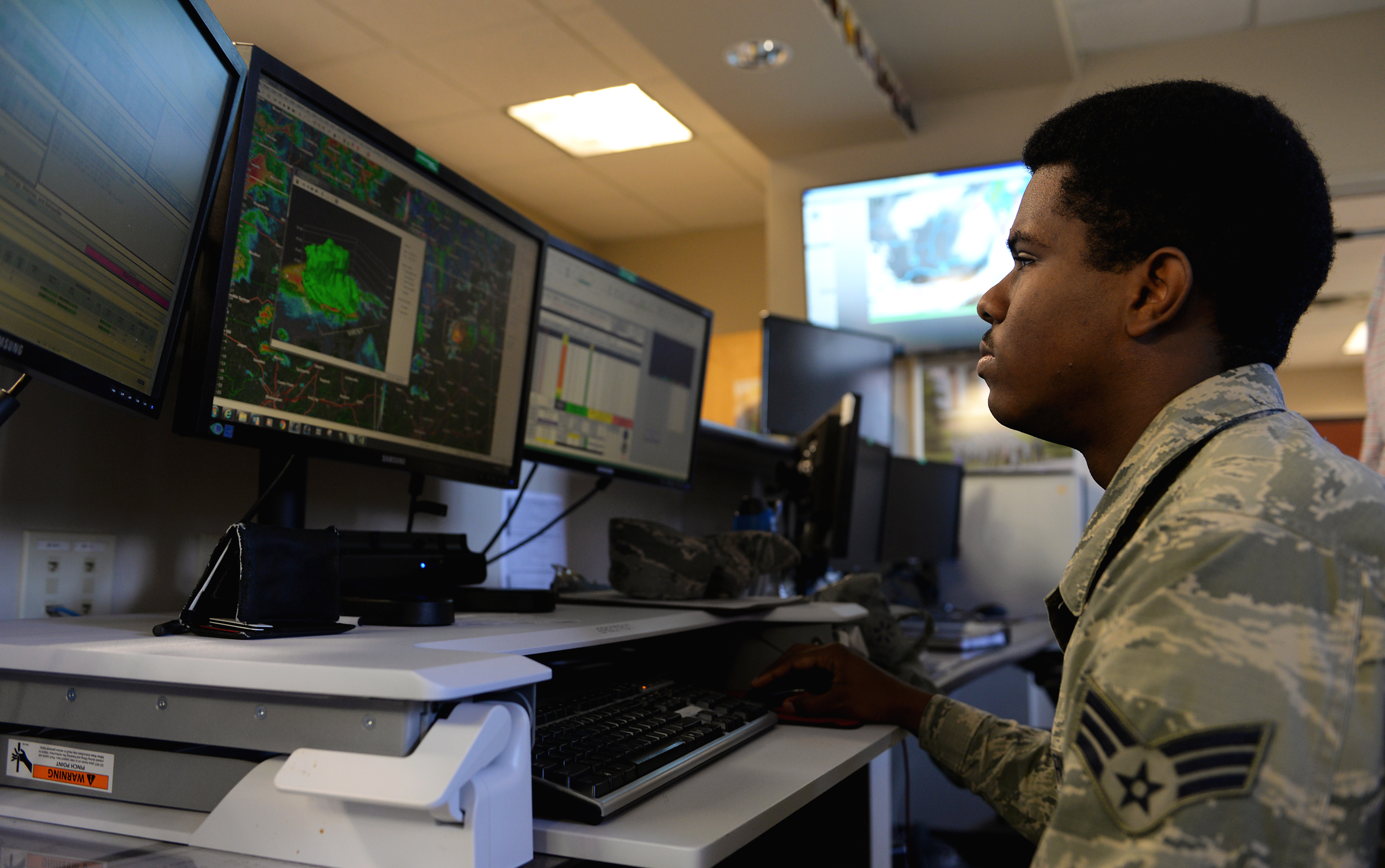 Eyes on the skies: Weather Flight always on watch > Columbus Air Force ...