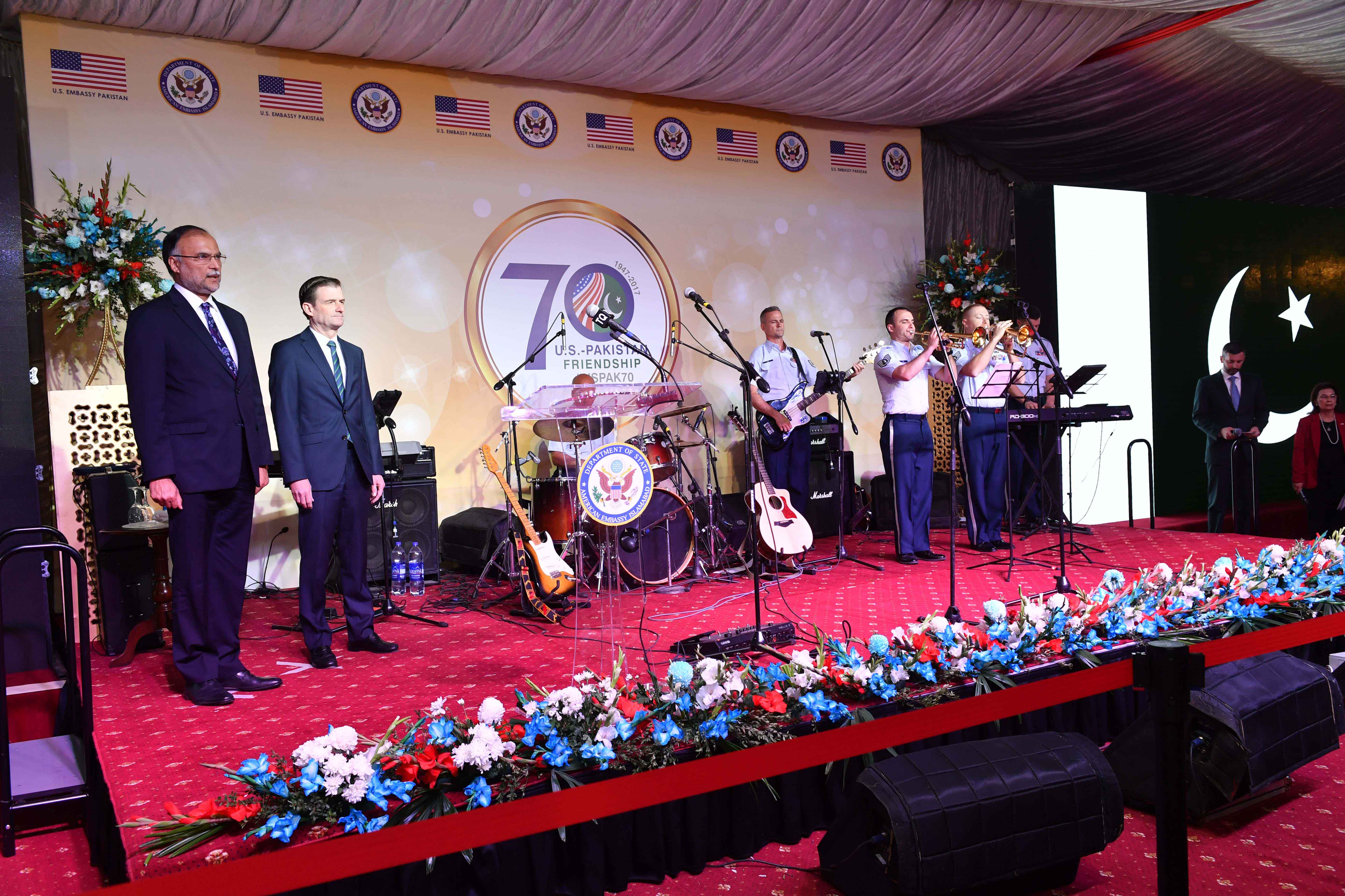 AFCENT Band helps celebrate 70 years of U.S., Pakistan partnership > U ...