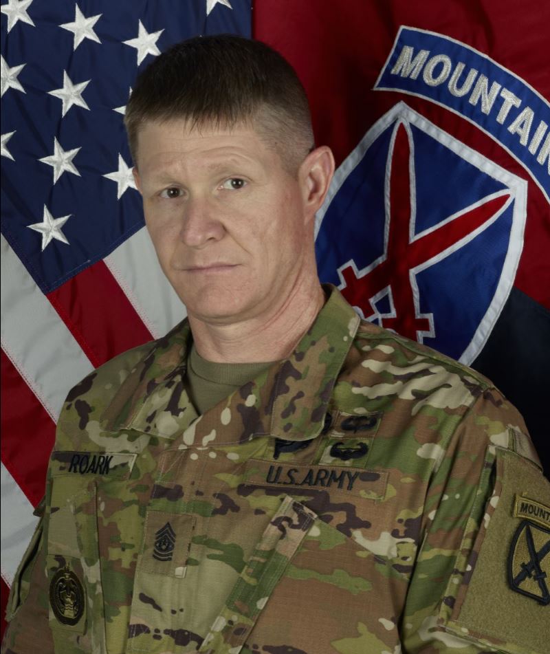 Command Sergeant Major Samuel J. Roark > Operation Inherent Resolve > BioDisplay