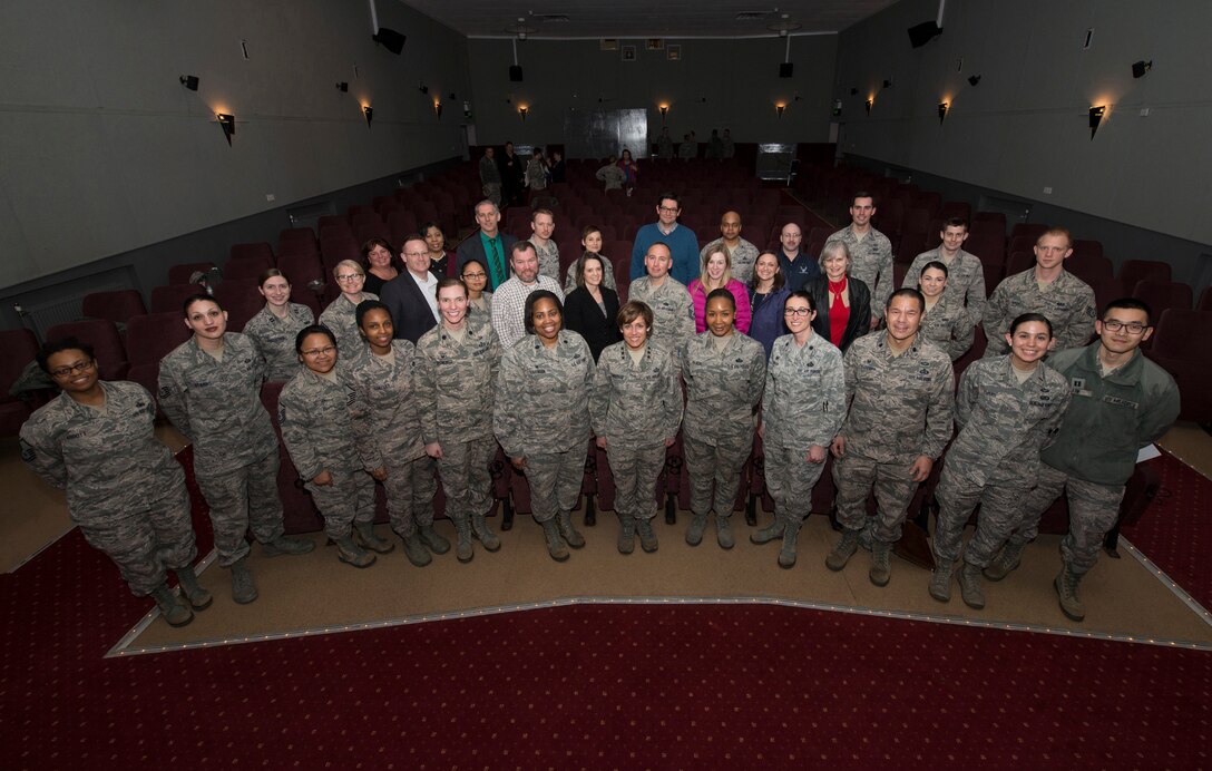 Lt. Gen. Gina Grosso Visits the 501st
