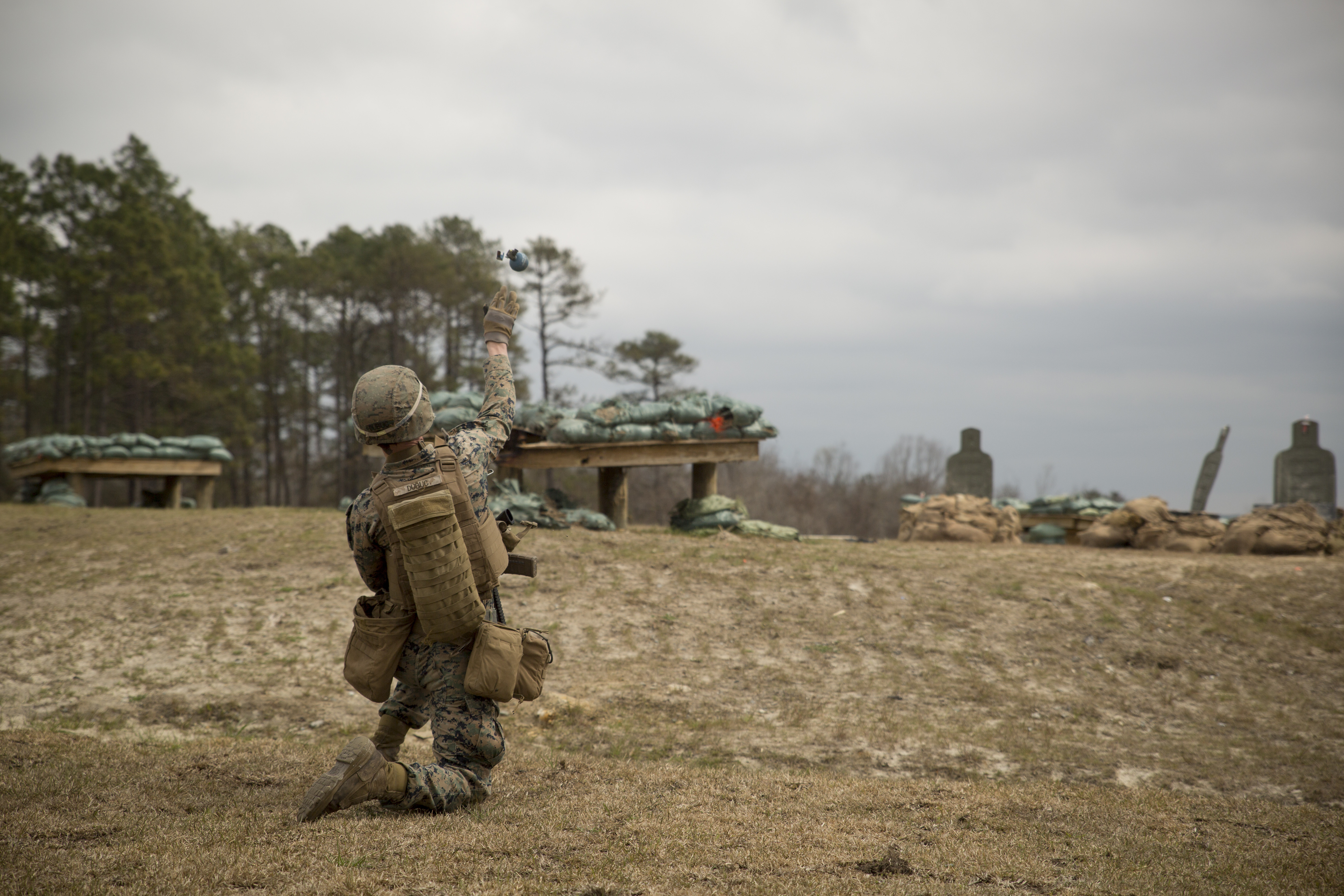 Breaking Ground: 3/2 conducts platoon attacks on new range aboard Camp ...