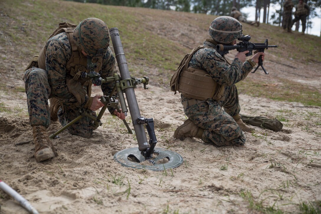Breaking Ground: 3/2 conducts platoon attacks on new range aboard Camp ...