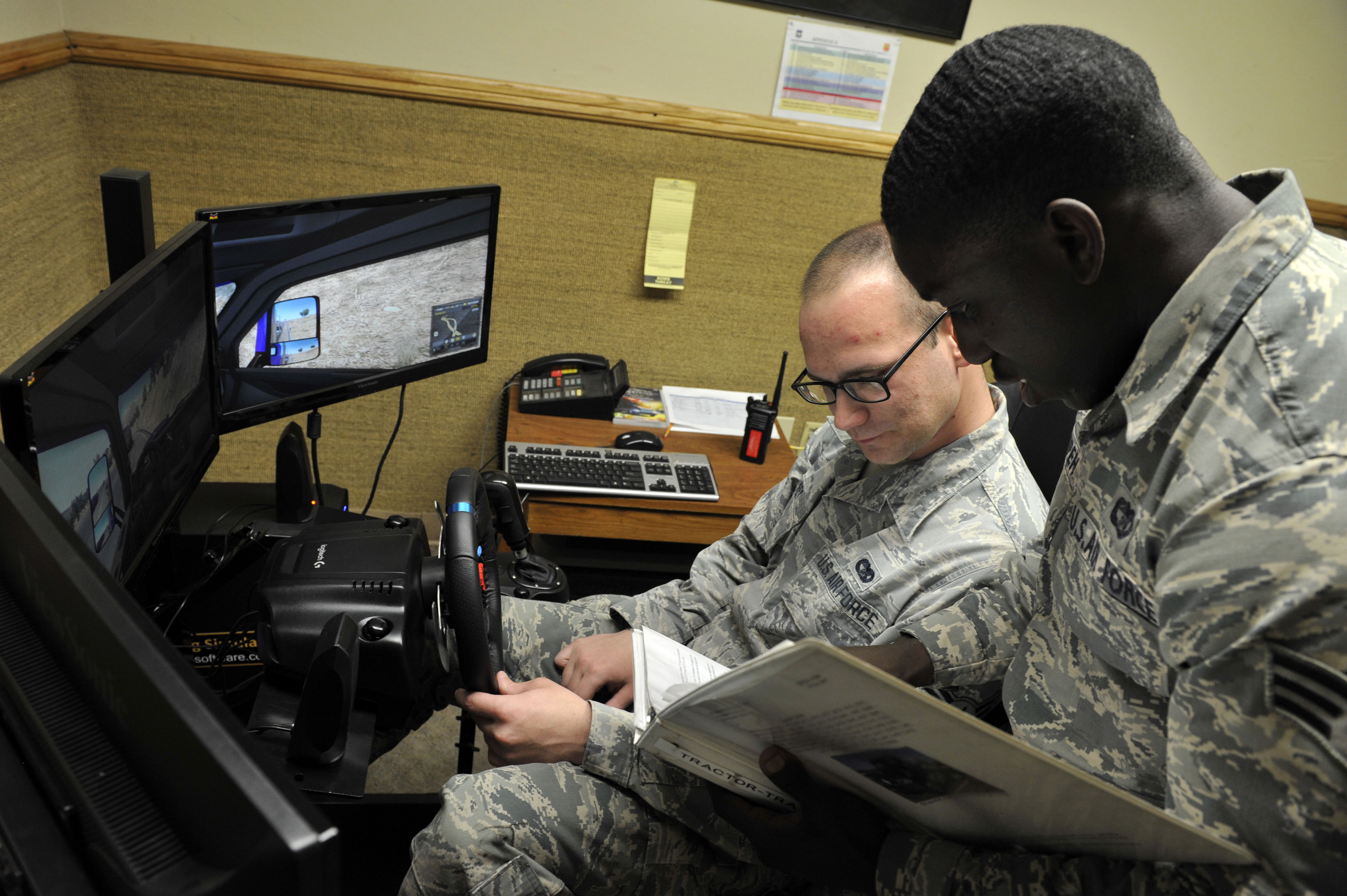 Driving simulator modernizes training, enhances skills > Luke Air Force ...