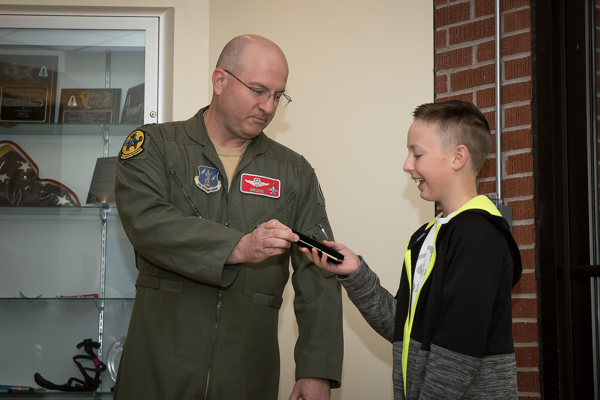 Andrew "Gunner" Jolly is 138th Fighter Wing's Newest Pilot for a Day
