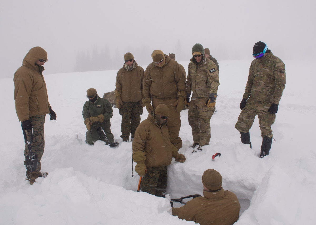 Marines battle the elements with SERE > Mountain Home Air Force Base ...