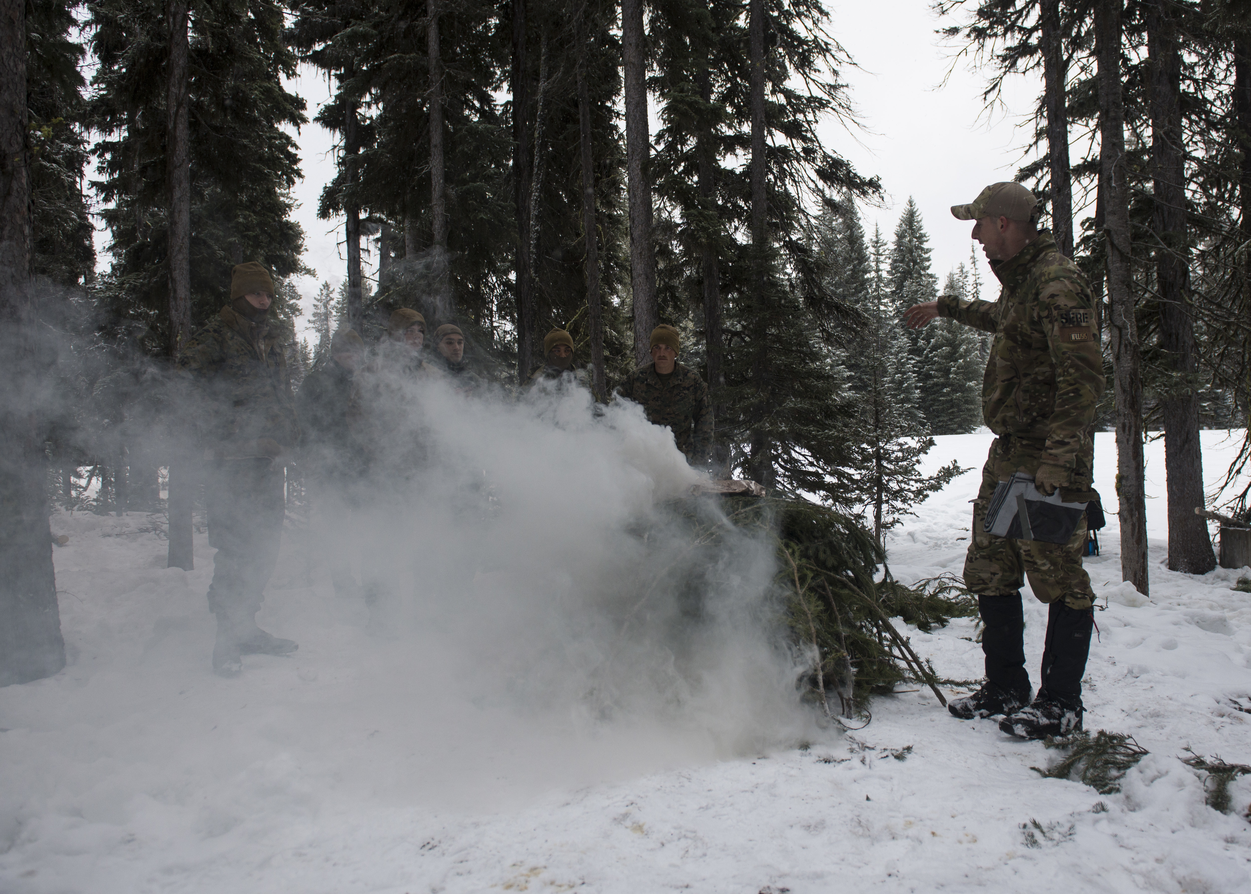 Marines battle the elements with SERE > Mountain Home Air Force Base ...