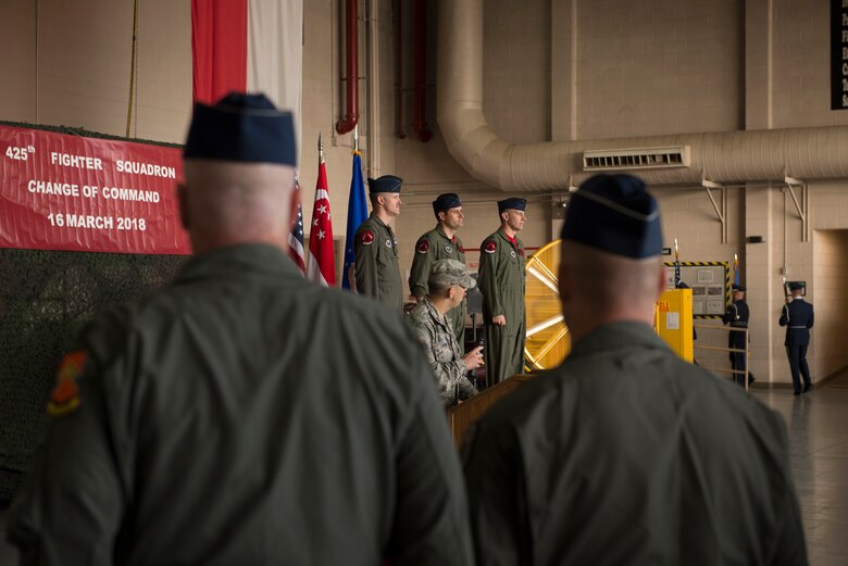 425th FS change of command > Luke Air Force Base > Article Display