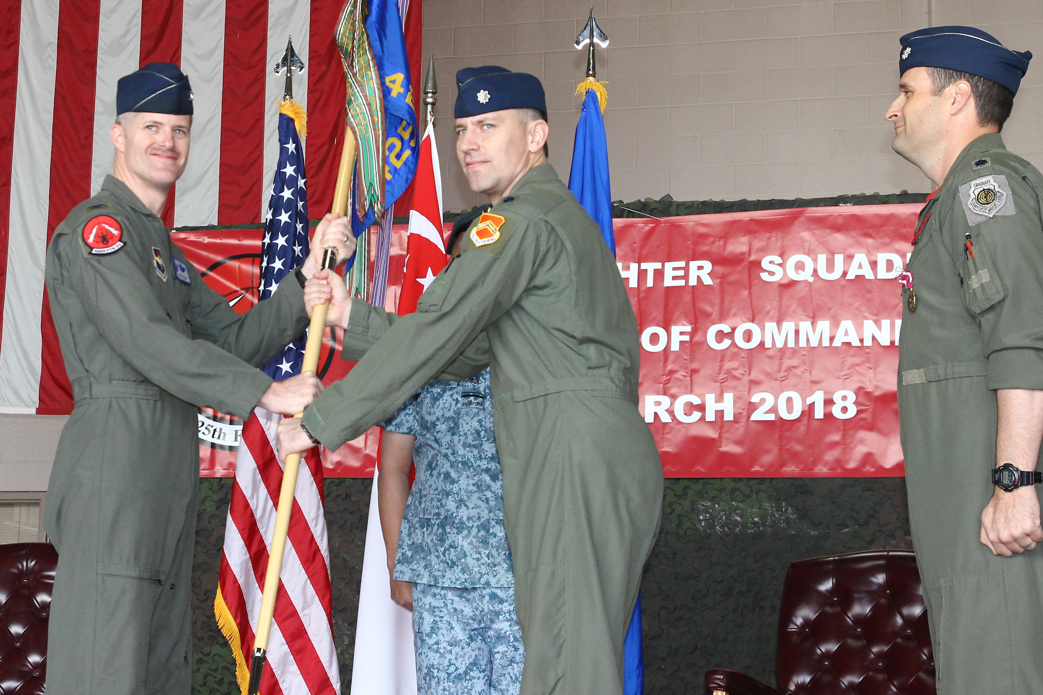 425th FS change of command > Luke Air Force Base > Article Display