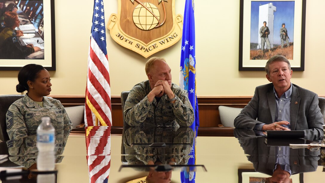 Fifteenth Chief Master Sergeant of the Air Force visits Vandenberg