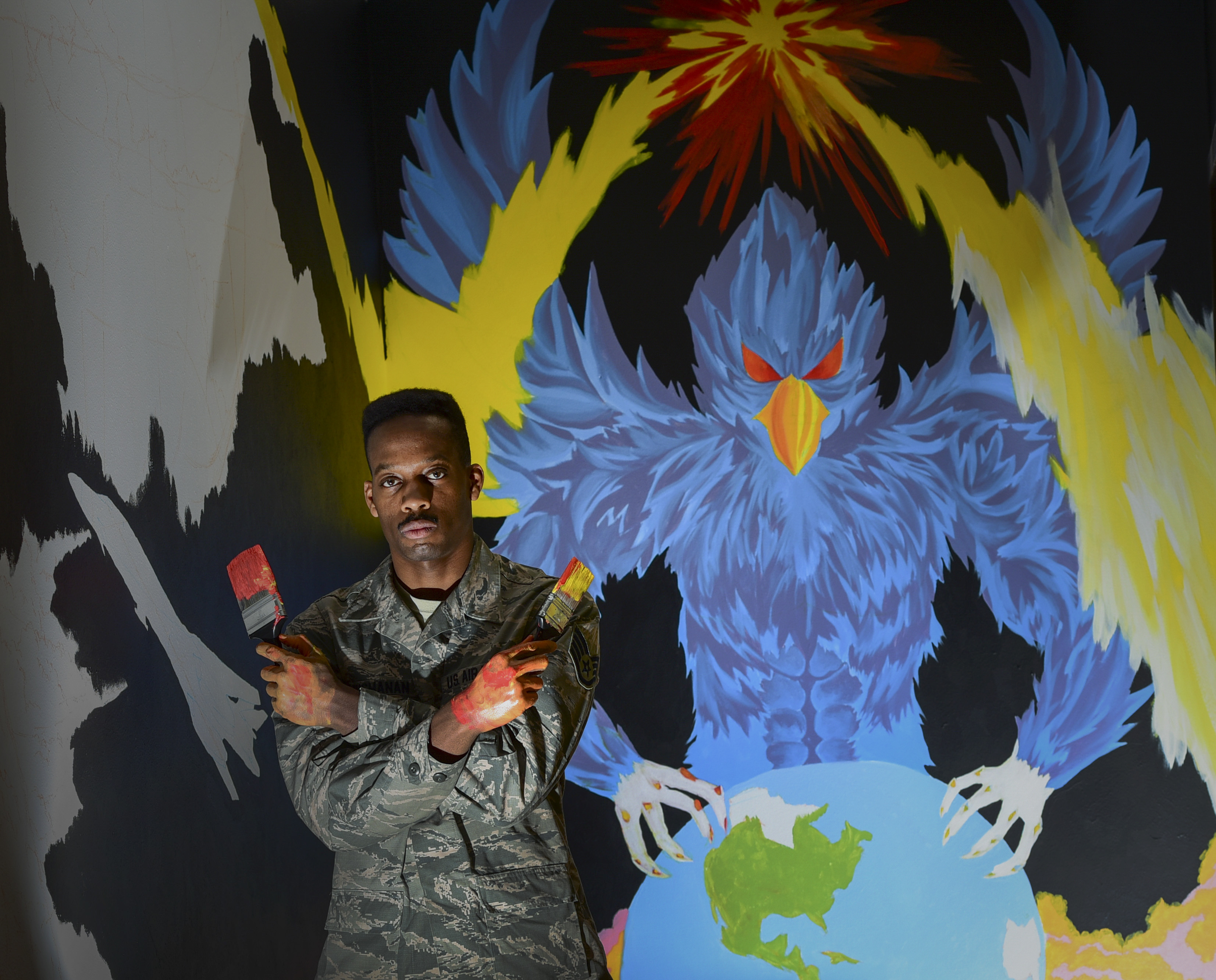 The unfinished mural > Air Force Global Strike Command AFSTRAT-AIR ...