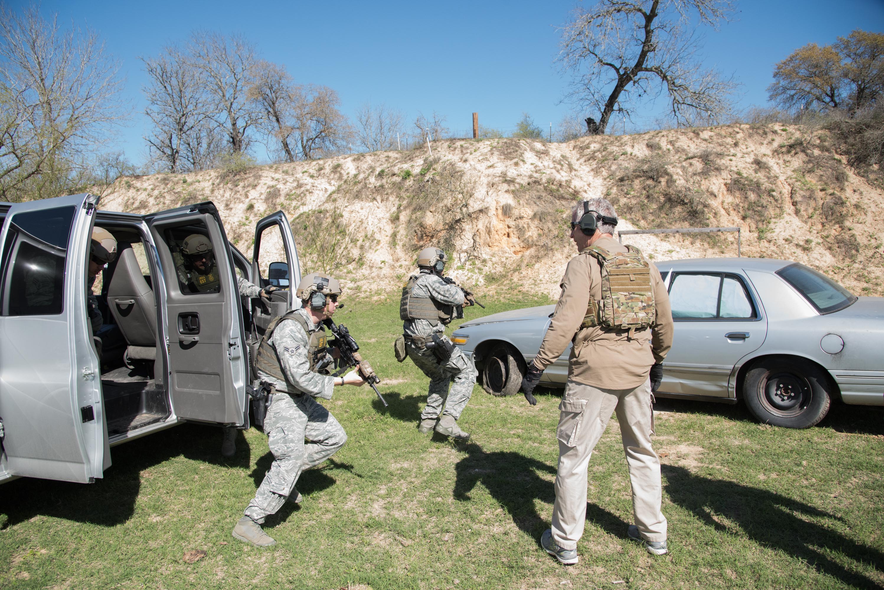 JBSA 802nd SFS & Bexar County Sheriff's Office members attend ad