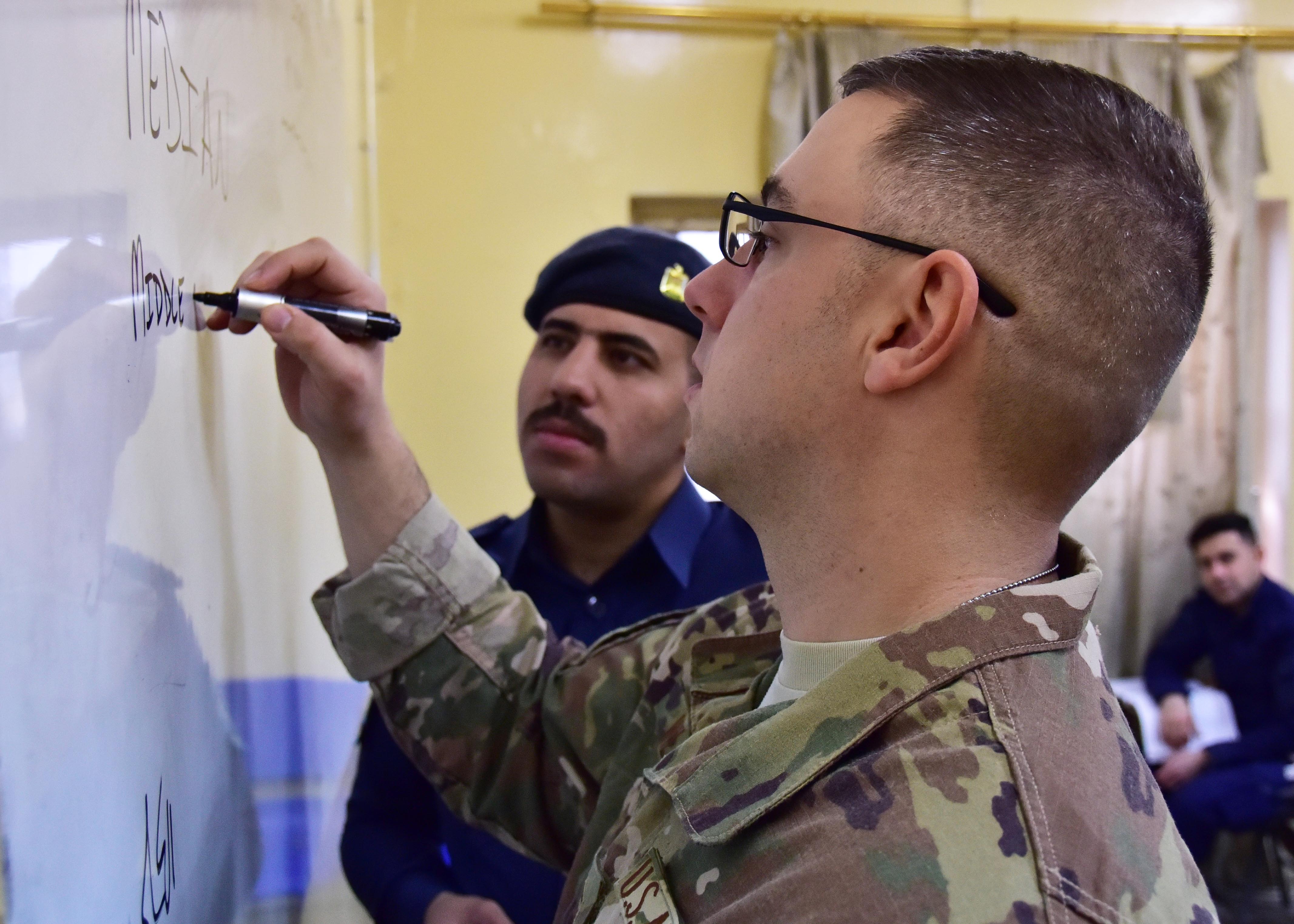 Air advisor stands ‘shoulder-to-shoulder’ with Iraqi Air Force in Iraq ...