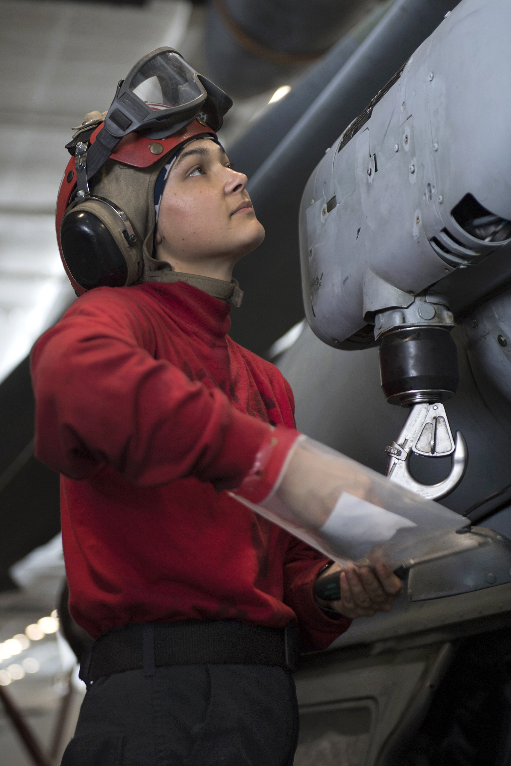 Installing Helicopter Parts | U.S. Department of War