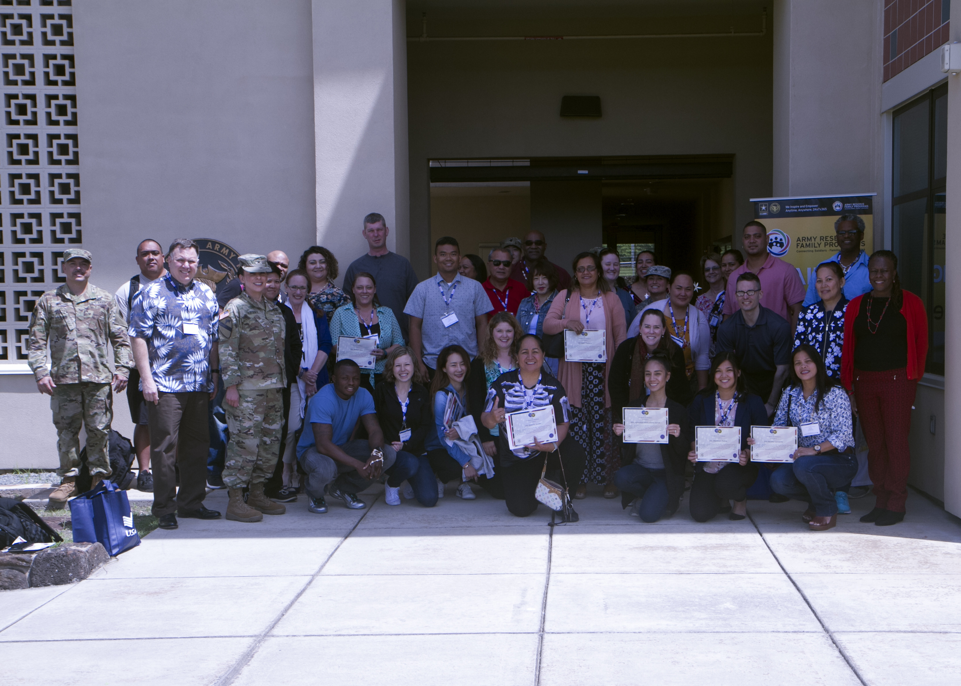 Pacific Reserve Families train for crisis and readiness management at ...