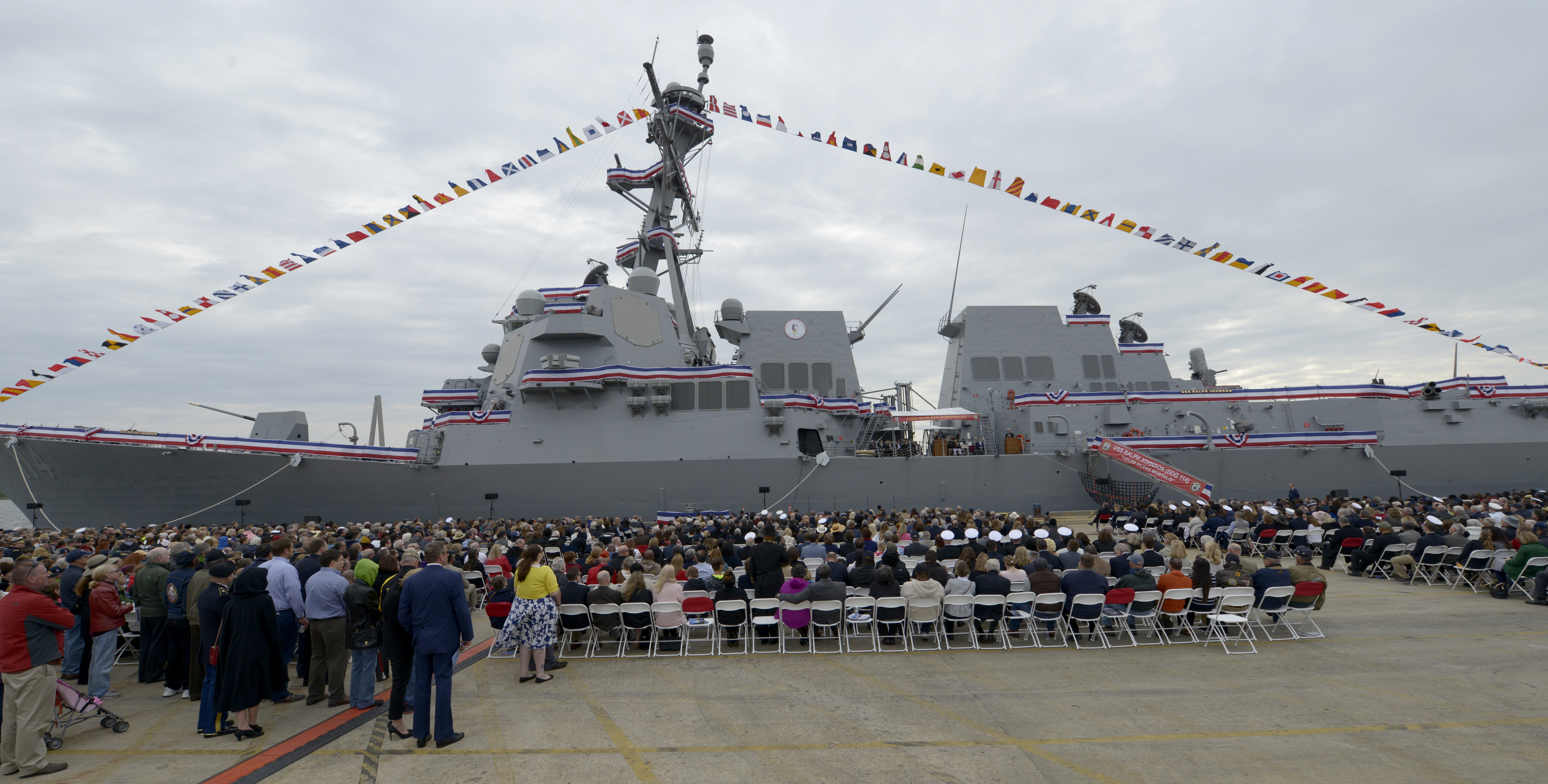 USS Ralph Johnson commissioned in Charleston > Joint Base Charleston > News