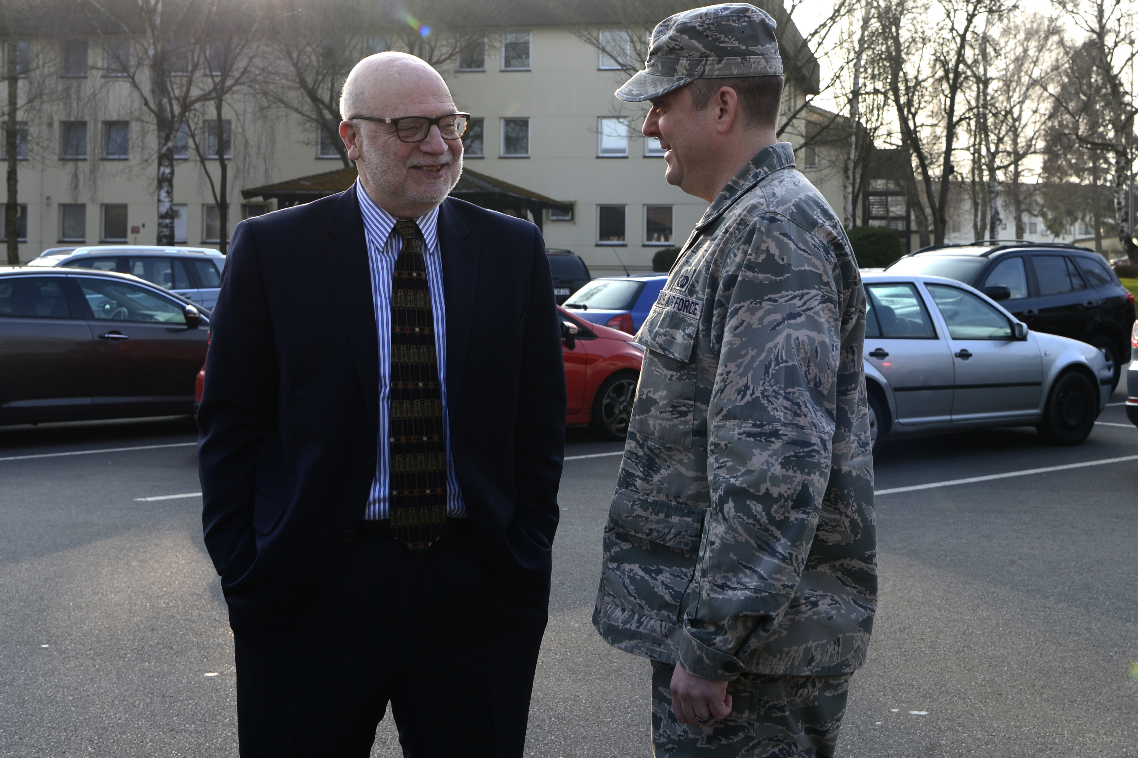 Sabers welcome Air Force chief financial officer > Spangdahlem Air Base ...