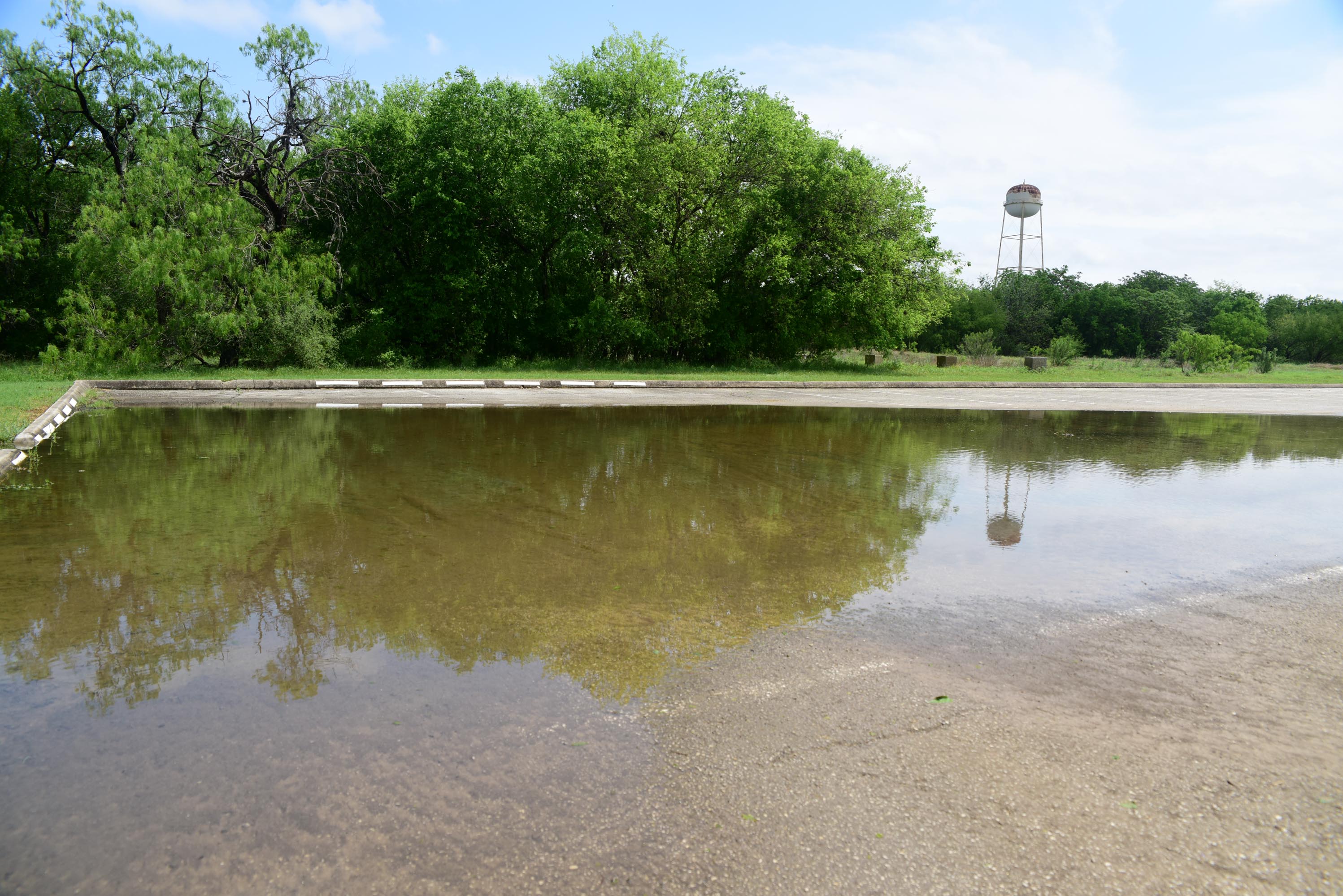 JBSA Medina Base after Thunderstorms caused power outages and flooding