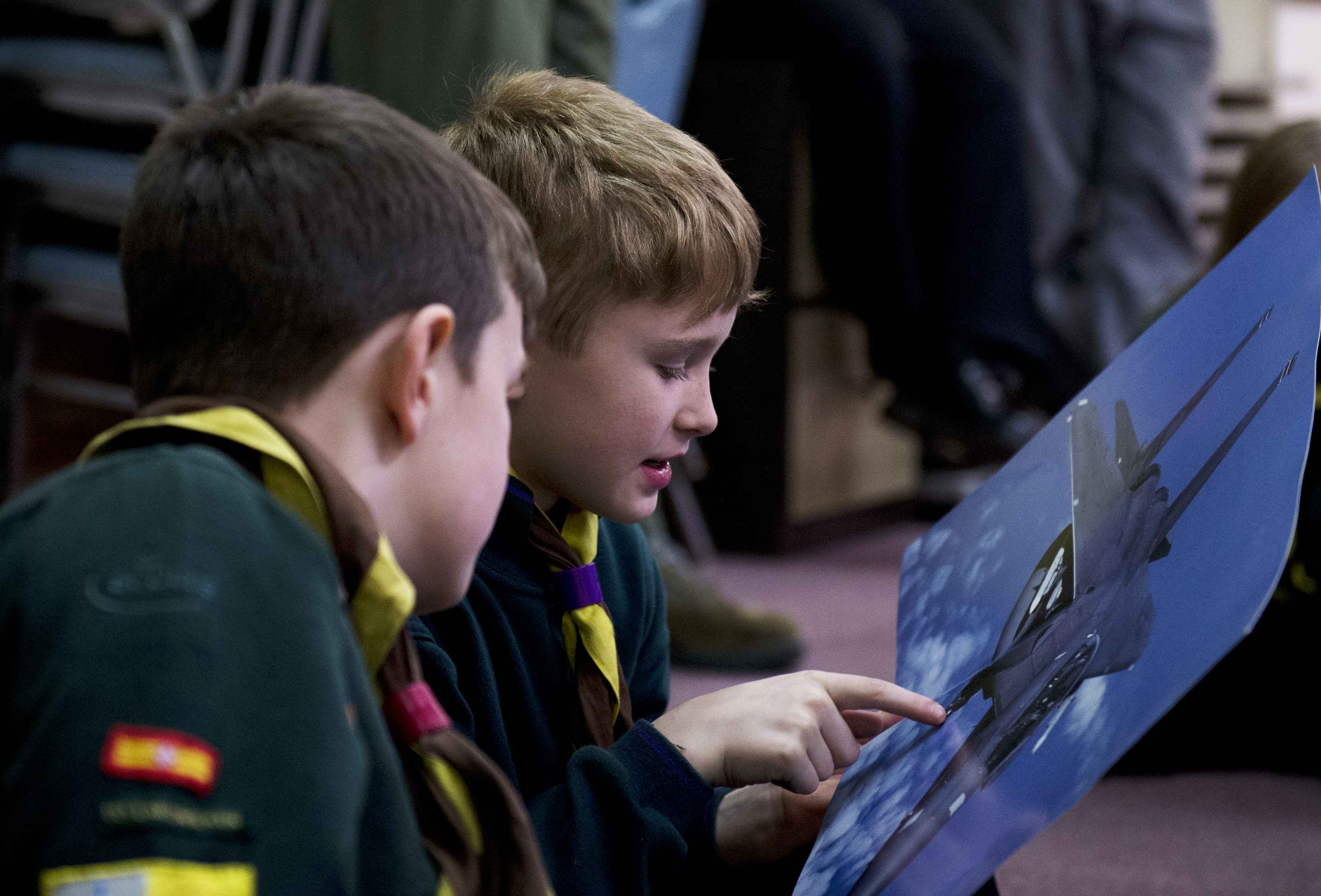 Pilots help Cub Scouts soar to new heights > Royal Air Force Lakenheath ...