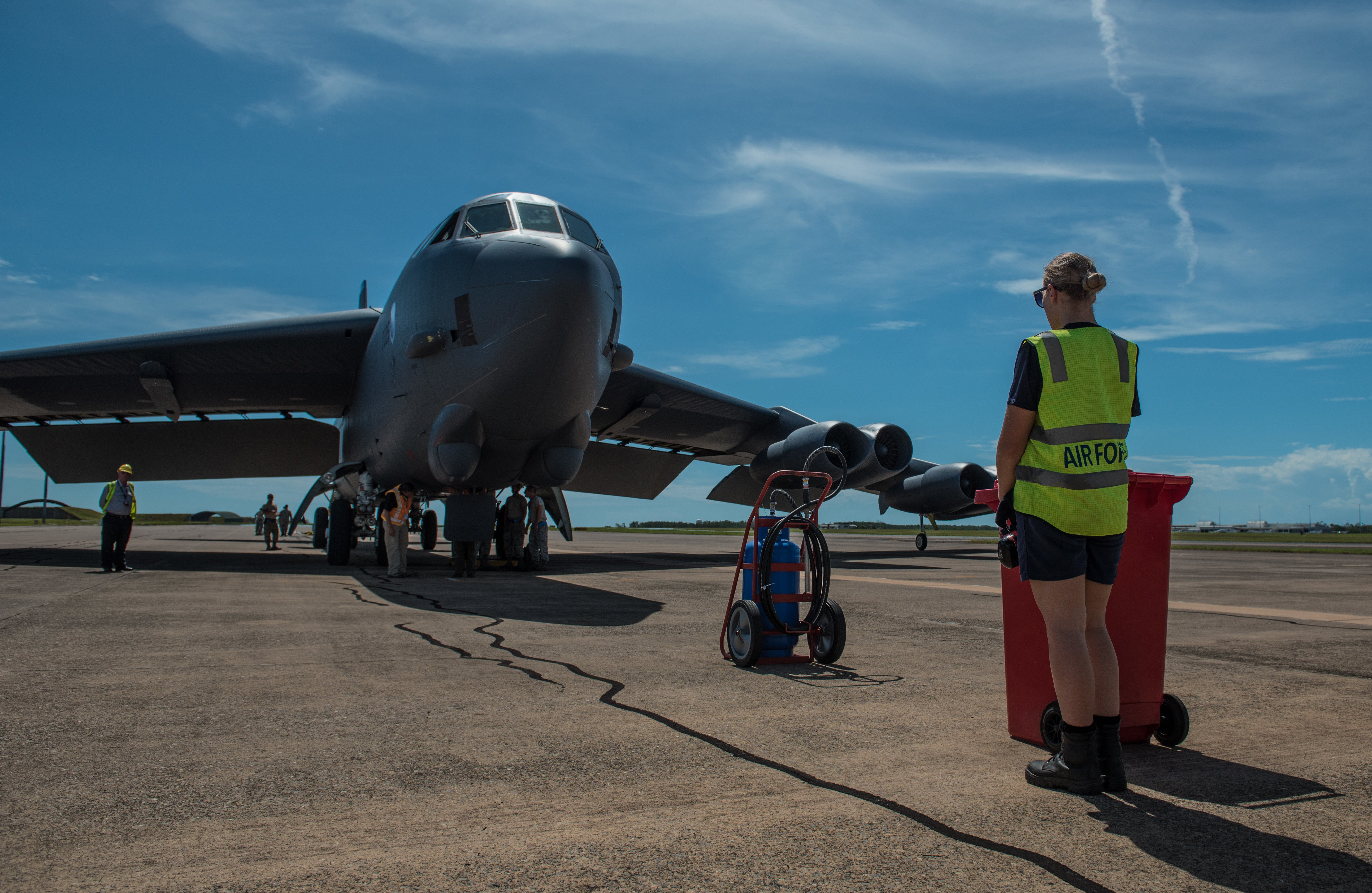 U.S. Air Force Airmen, B-52H bombers arrive in Australia to train with ...