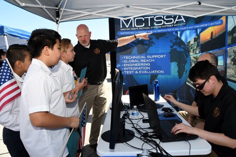 MCTSSA cyber pros talk tech during career day > Marine Corps Systems ...