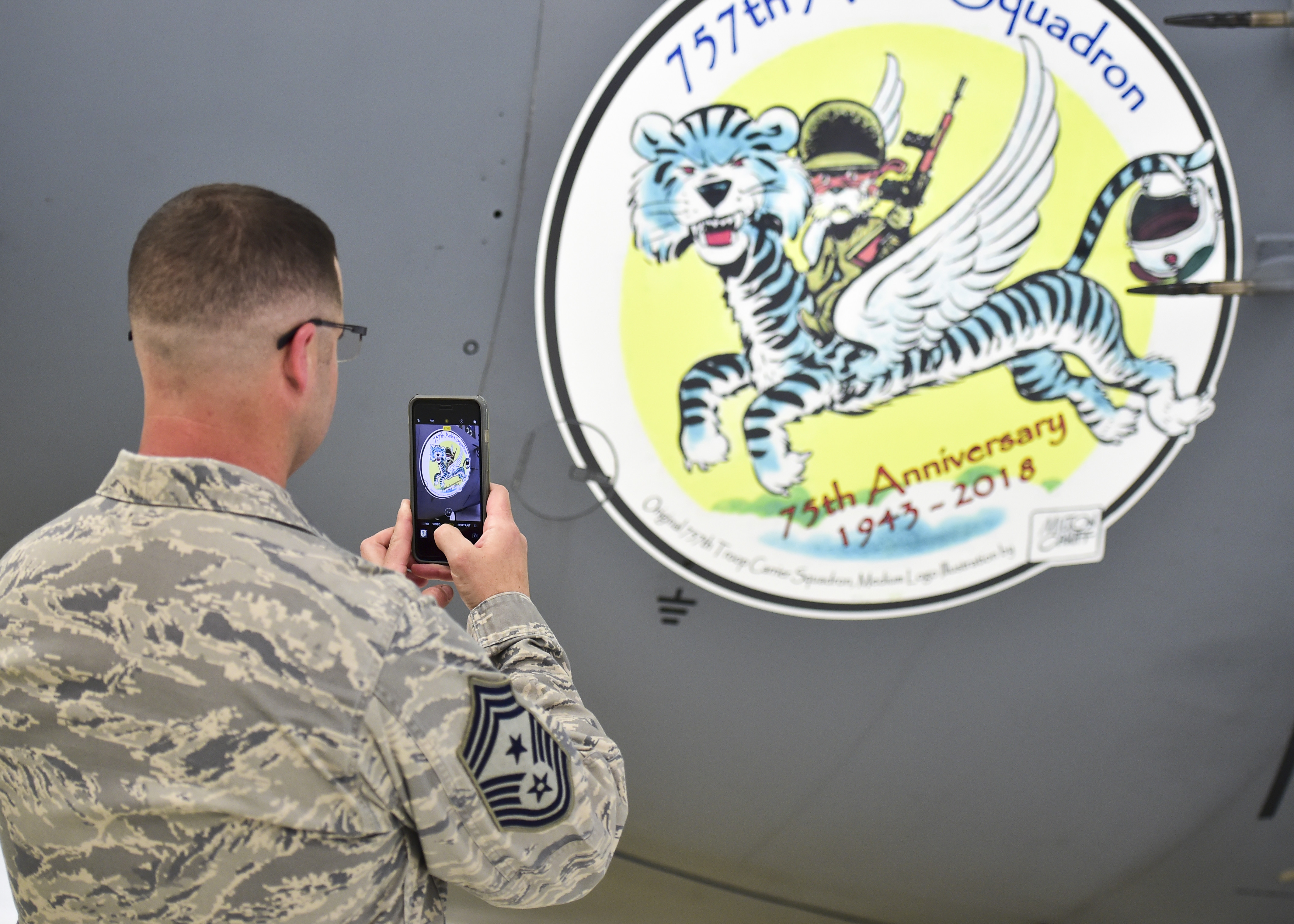 910th AW reveals the fleet’s new tail flash and nose art