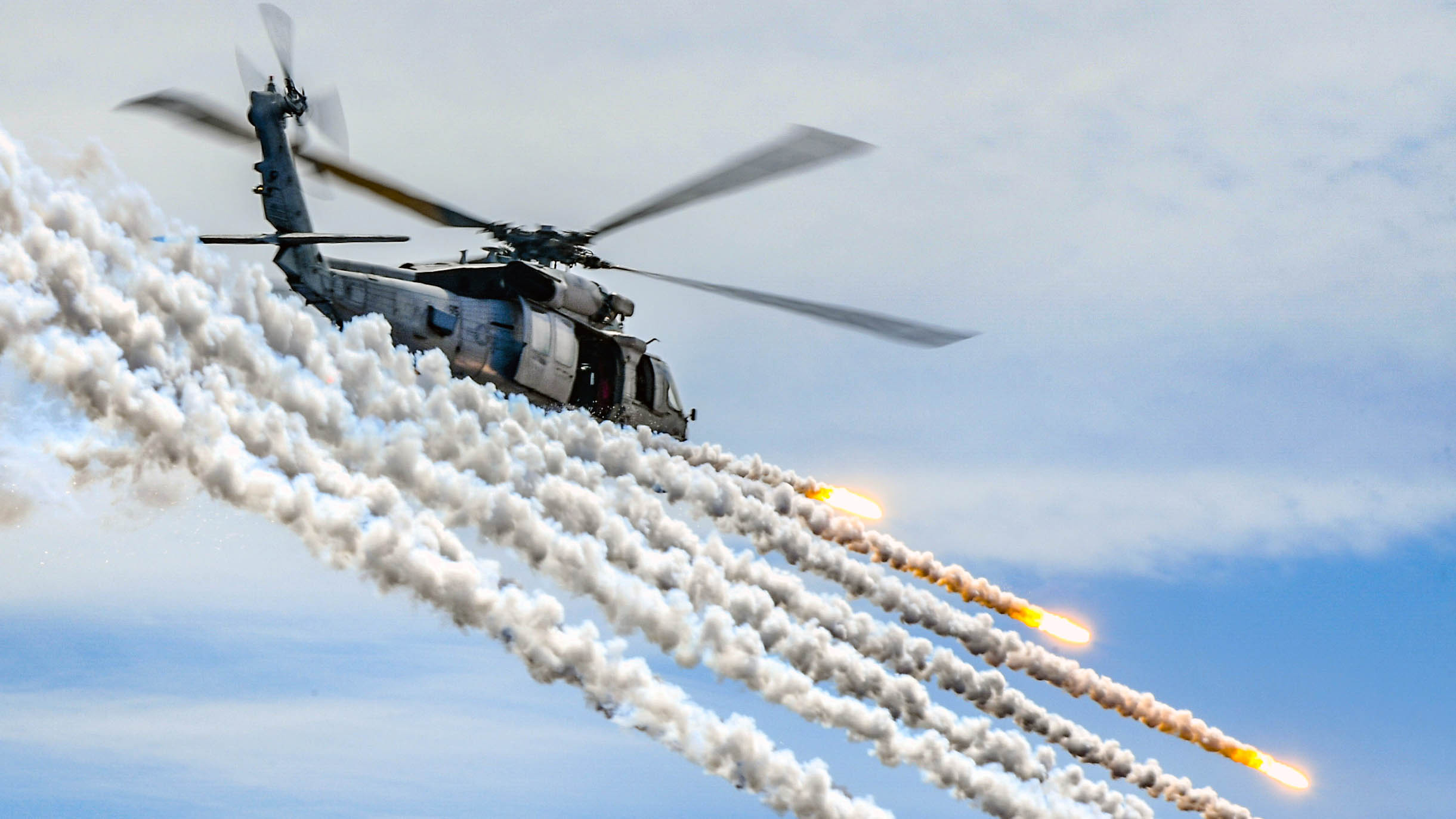 Firing Flares | U.S. Department of War