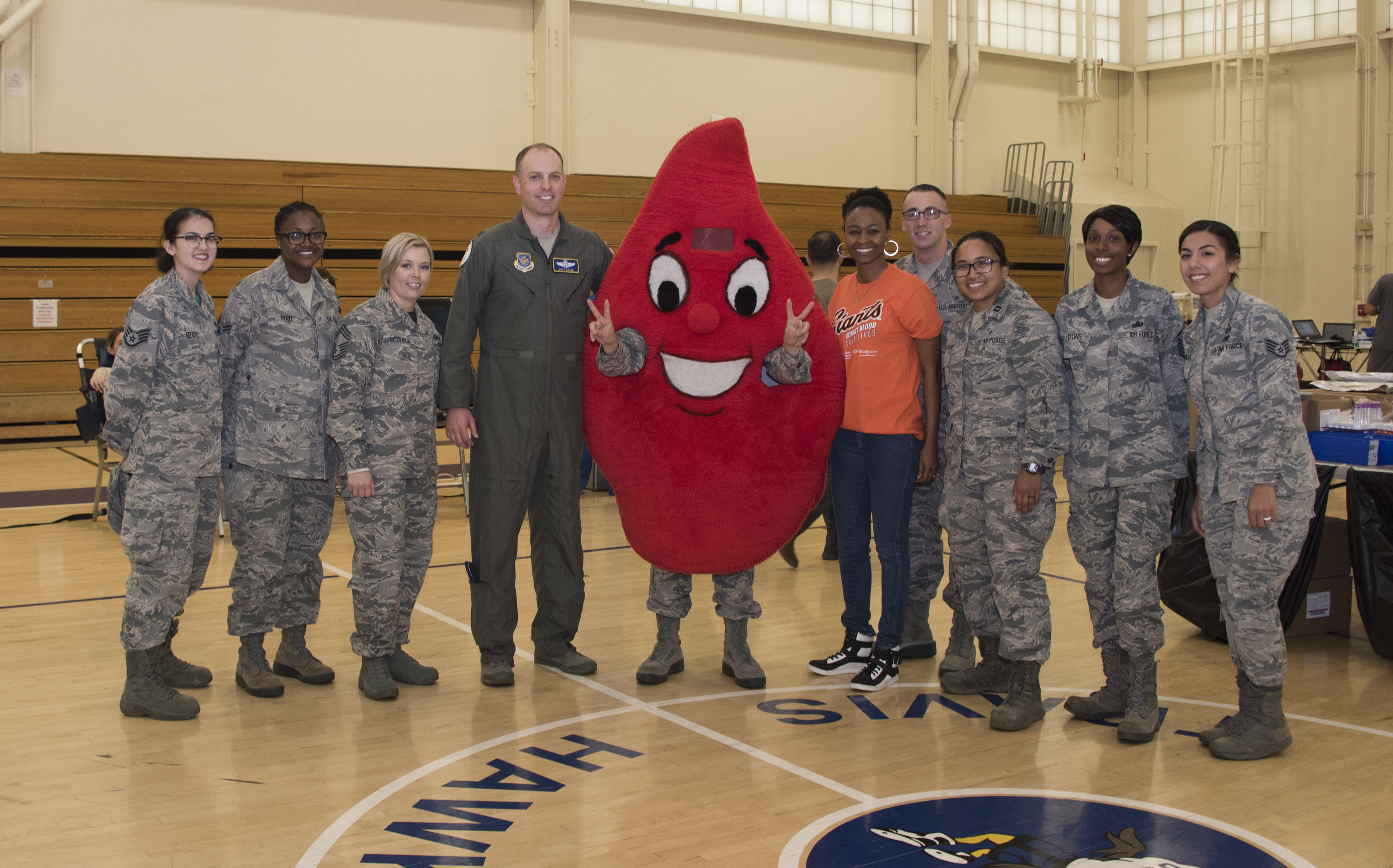 Team Travis participates in blood drive, helps local community > Travis ...