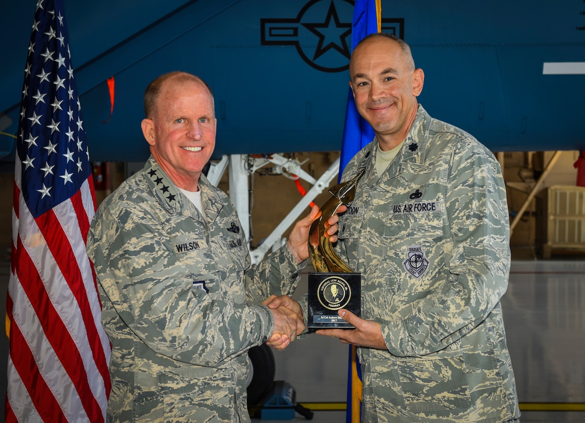 Nellis Airman earns Gen. Lew Allen Jr. Trophy > Nellis Air Force Base ...