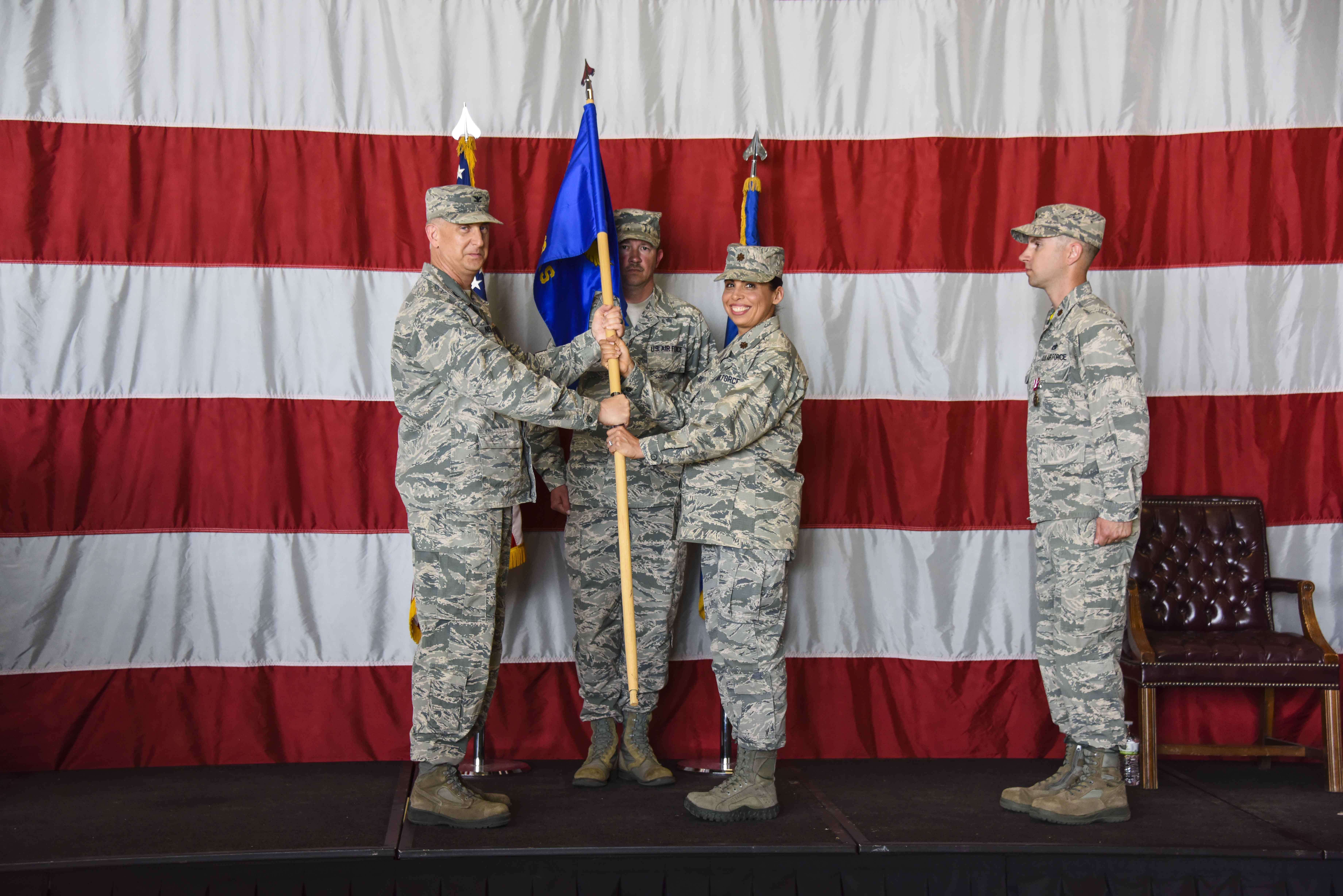 419th MXS welcomes new commander > 419th Fighter Wing > News