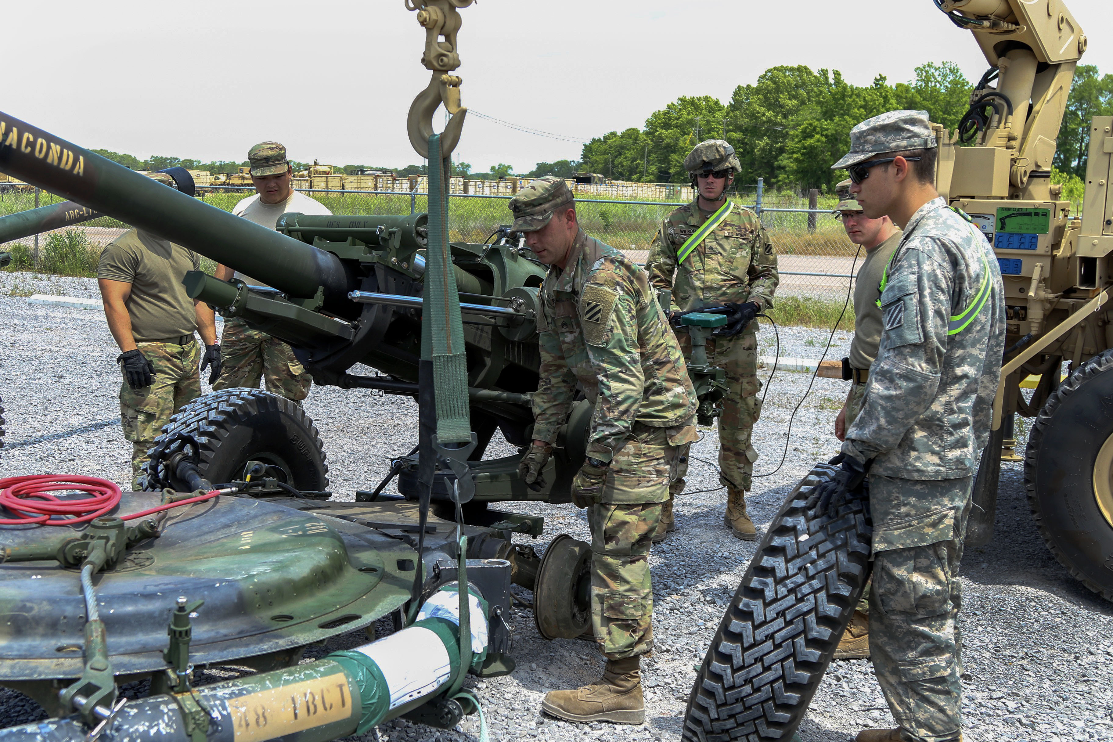 Traversing A Barrel | U.S. Department of War