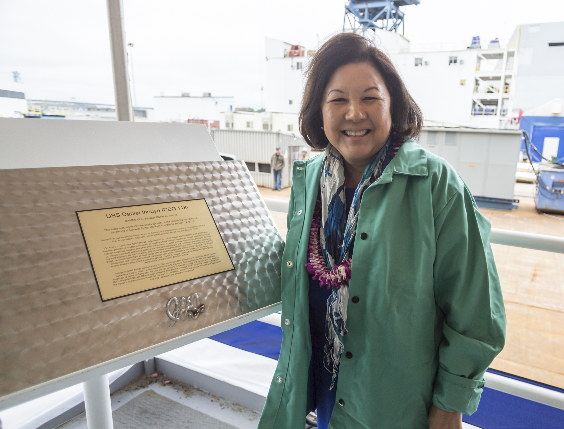 Keel Laid for Future USS Daniel Inouye > United States Navy > News Stories