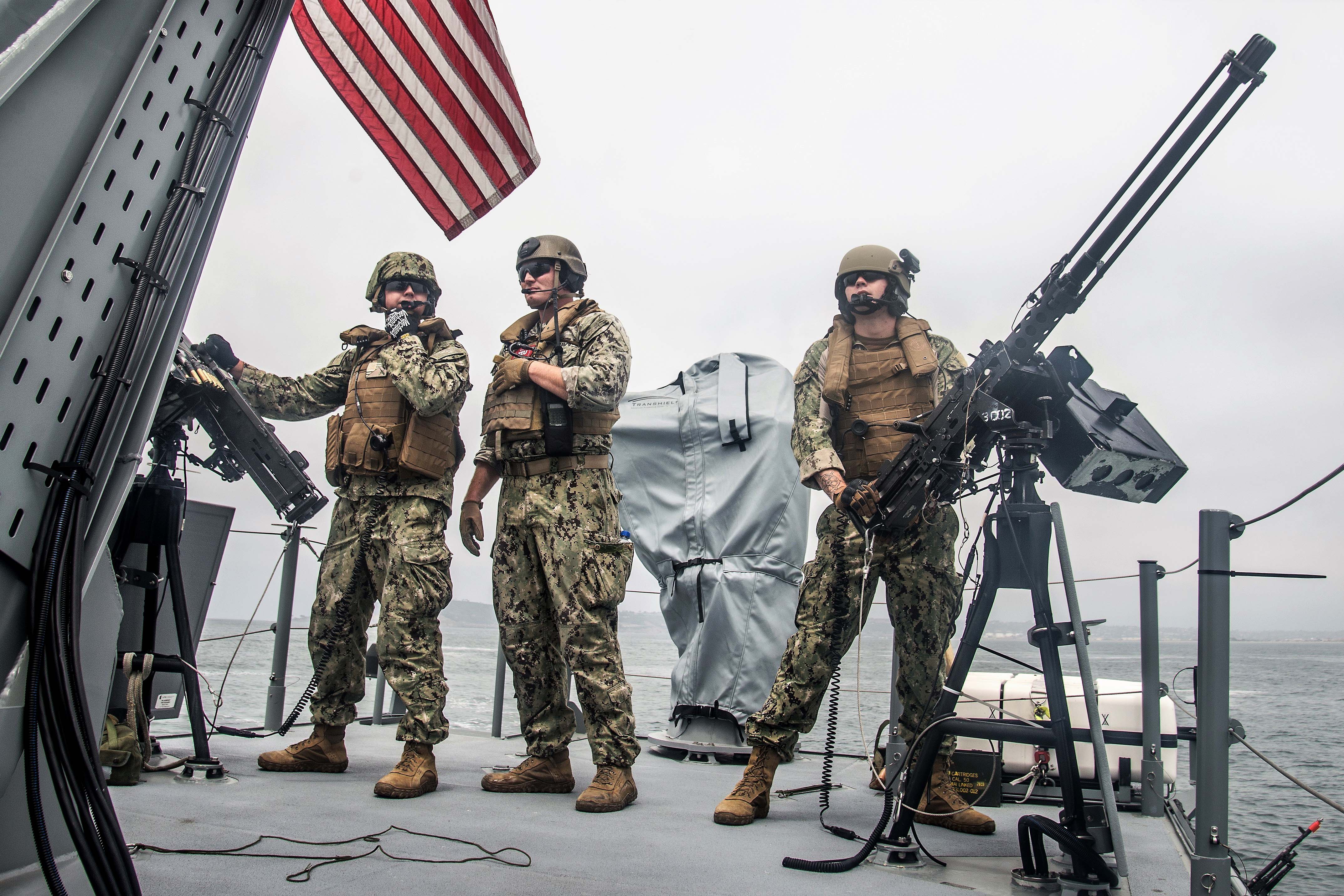 Machine Guns Ready
